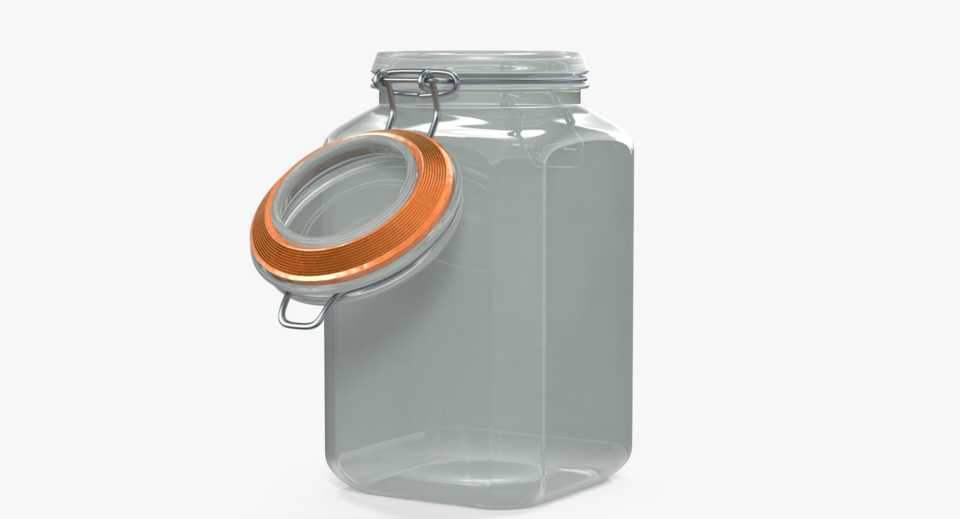 Glass Jar Lock 03 3D Model - TurboSquid 1268924