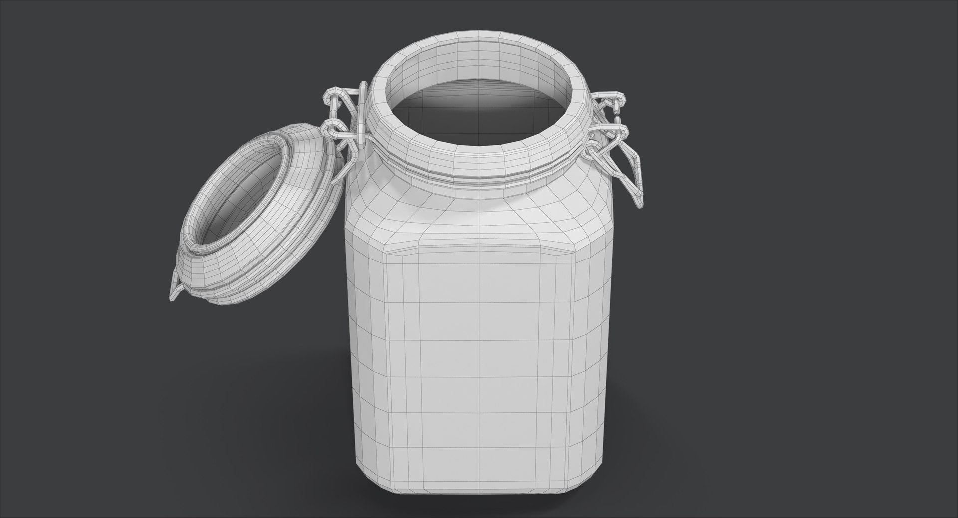 Glass Jar Lock 03 3D Model - TurboSquid 1268924