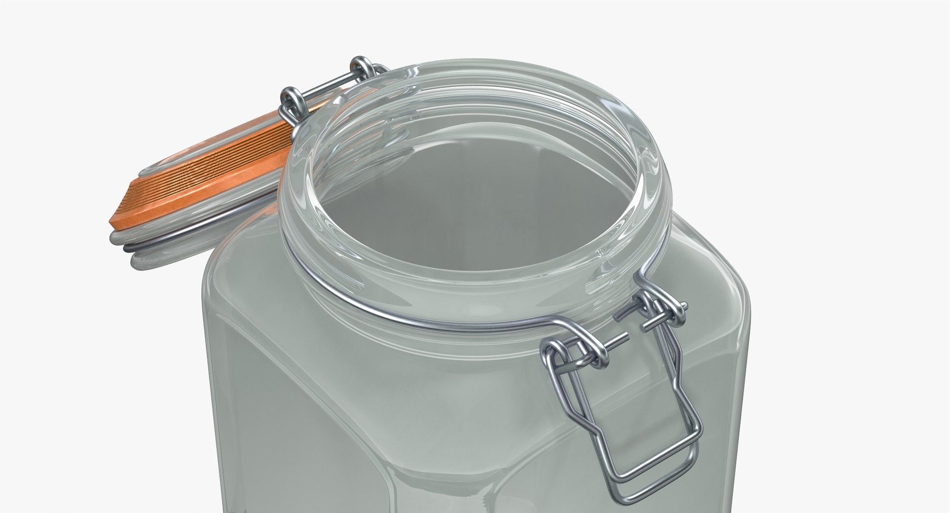 Glass Jar Lock 03 3D Model - TurboSquid 1268924