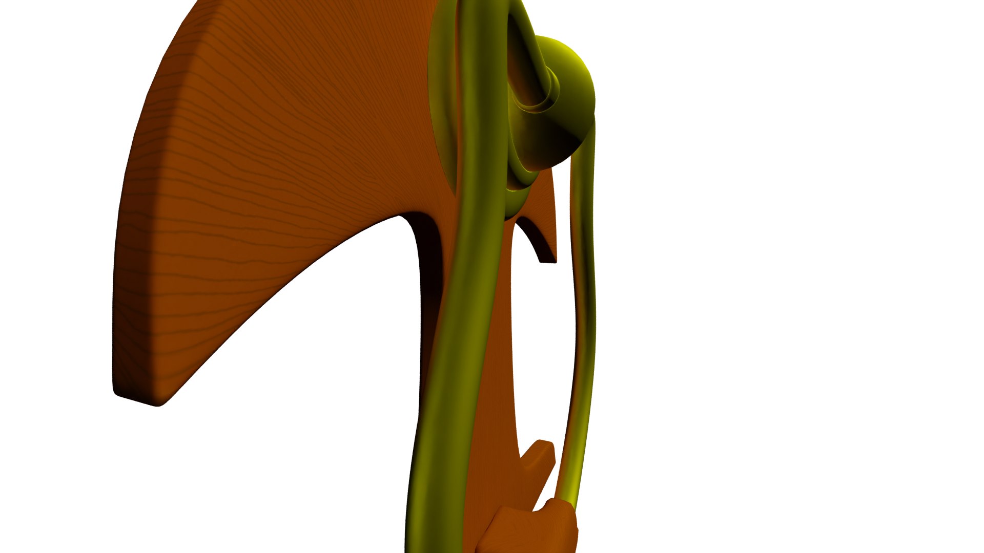 Simple Wooden Door Knocker 3D - TurboSquid 2242640