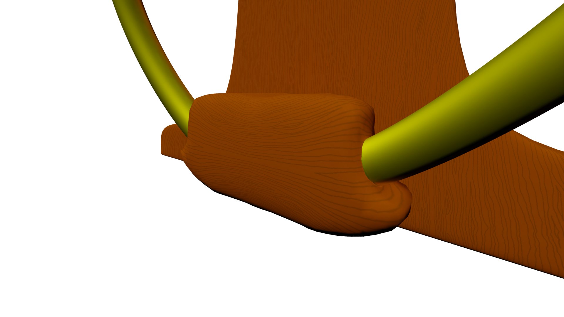 Simple Wooden Door Knocker 3D - TurboSquid 2242640