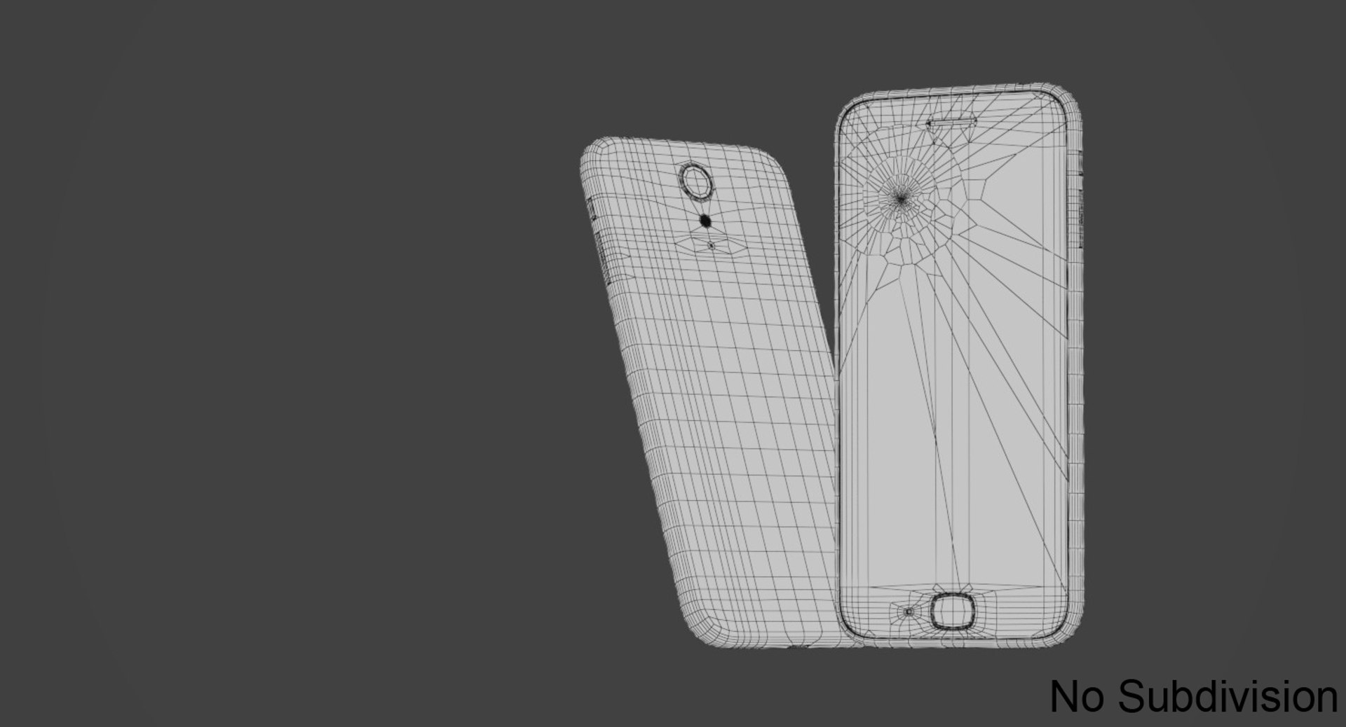 3D General Mobile Phone Broken - TurboSquid 1216175