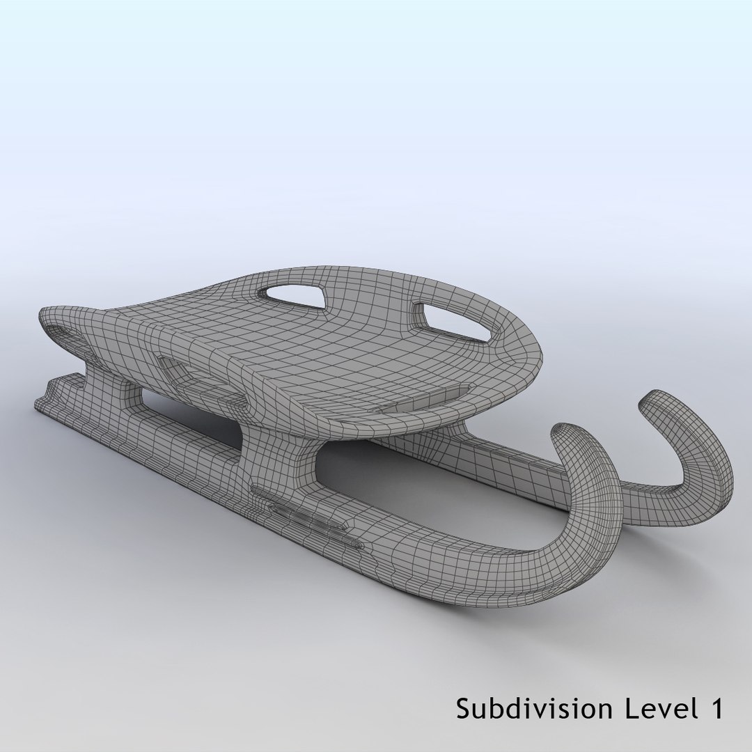 Porsche Sledge 3d Model