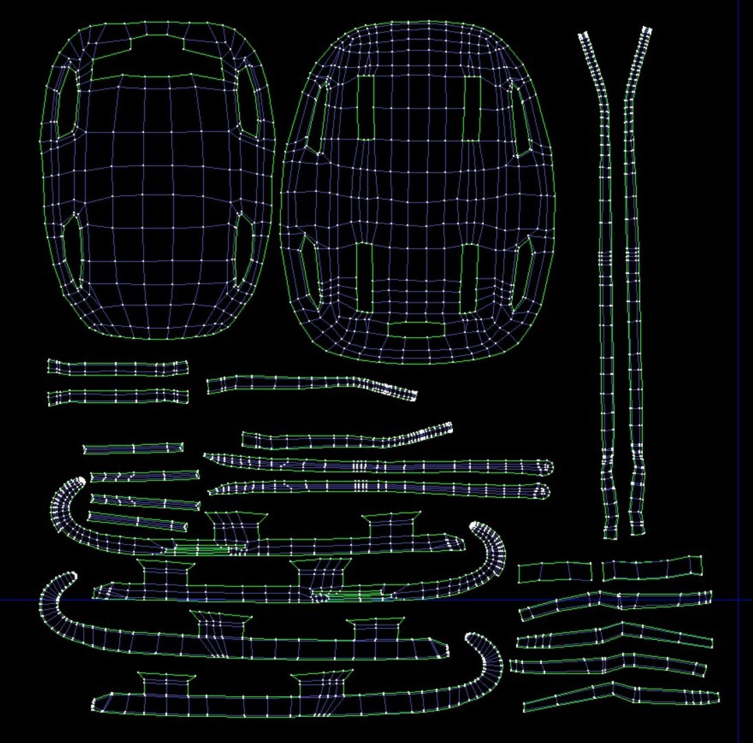 Porsche Sledge 3d Model
