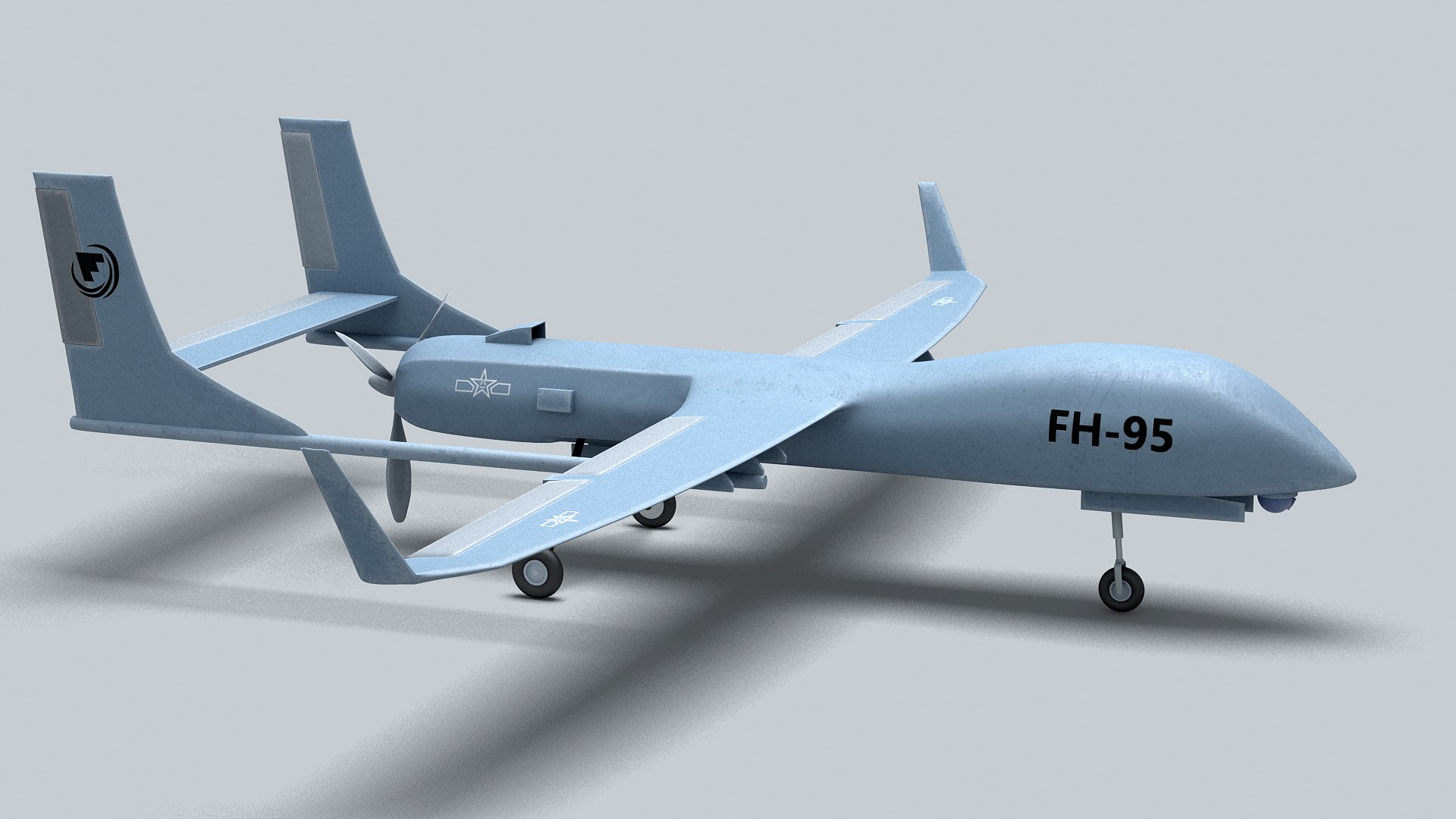 FH-95 UAV Model - TurboSquid 2108580