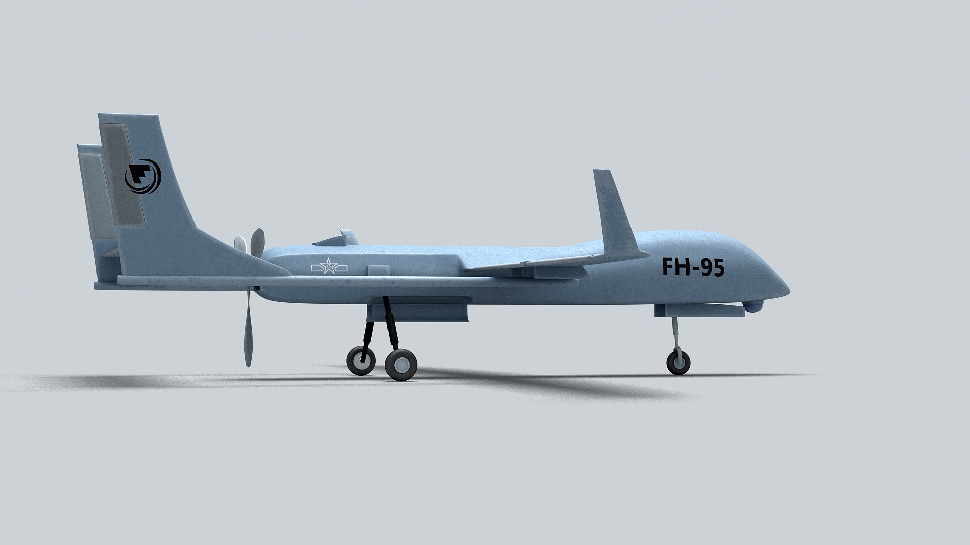 FH-95 UAV Model - TurboSquid 2108580