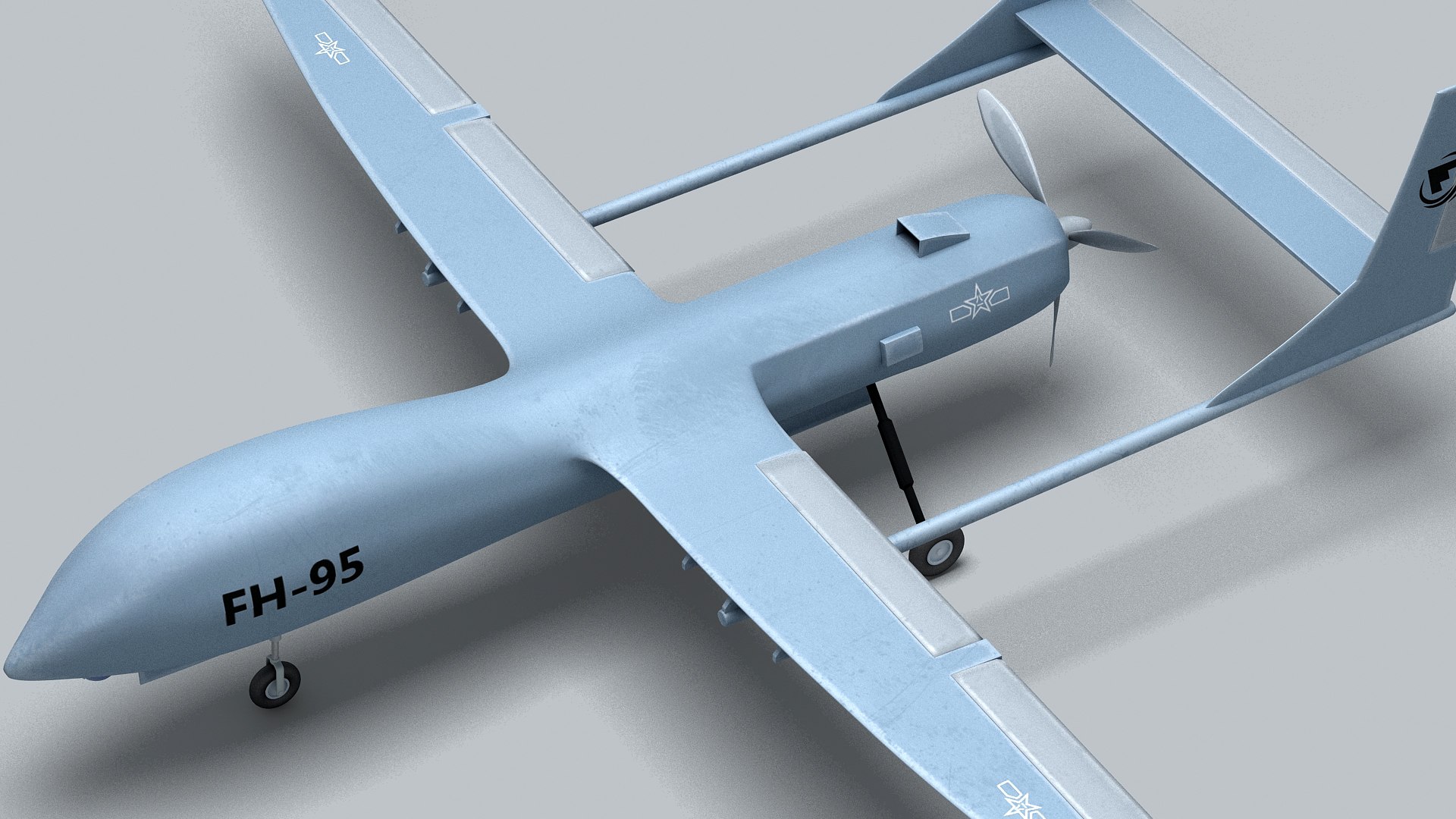 FH-95 UAV Model - TurboSquid 2108580