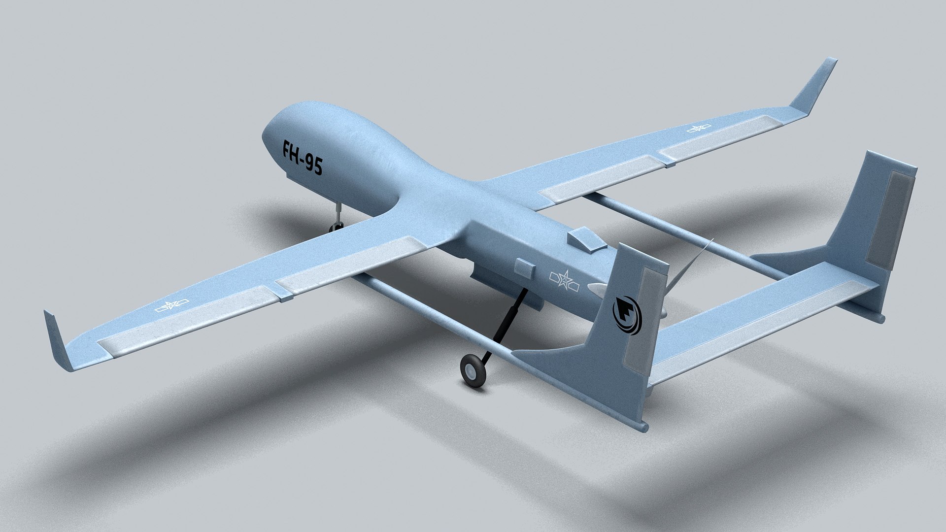 FH-95 UAV Model - TurboSquid 2108580