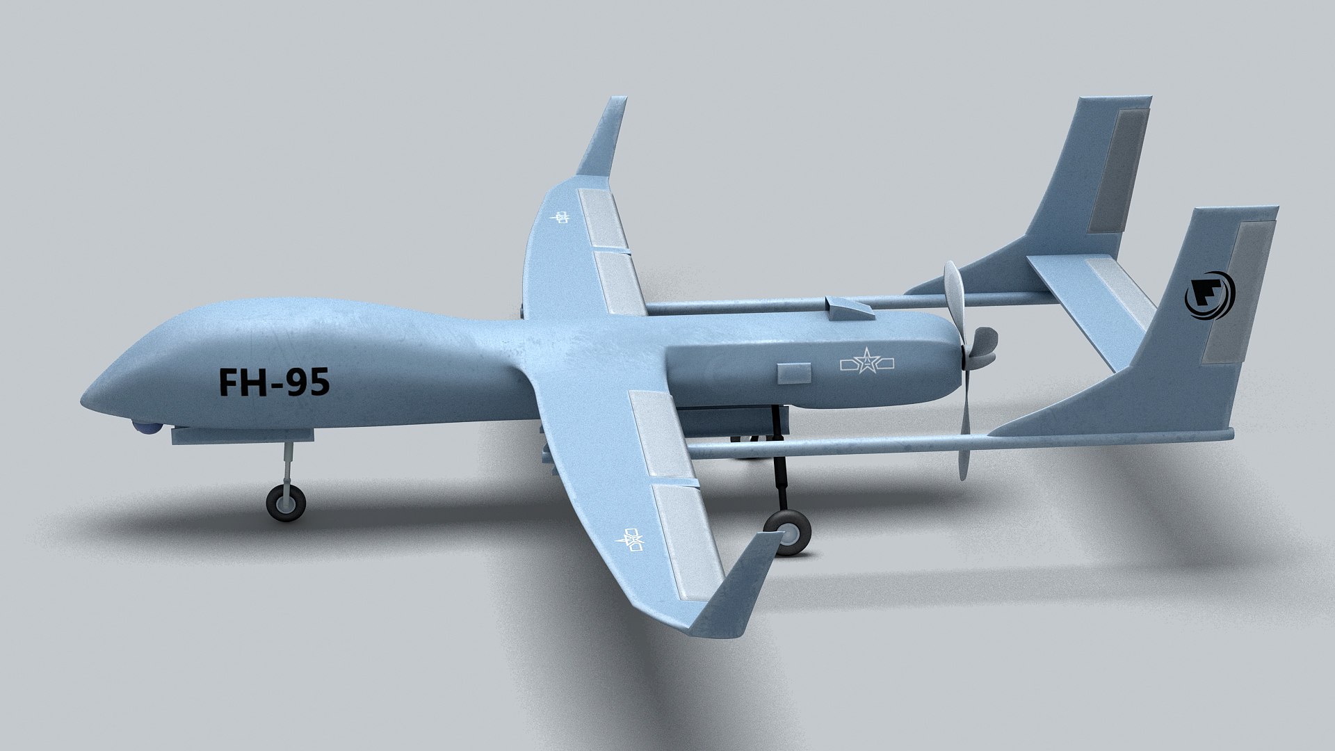 FH-95 UAV Model - TurboSquid 2108580