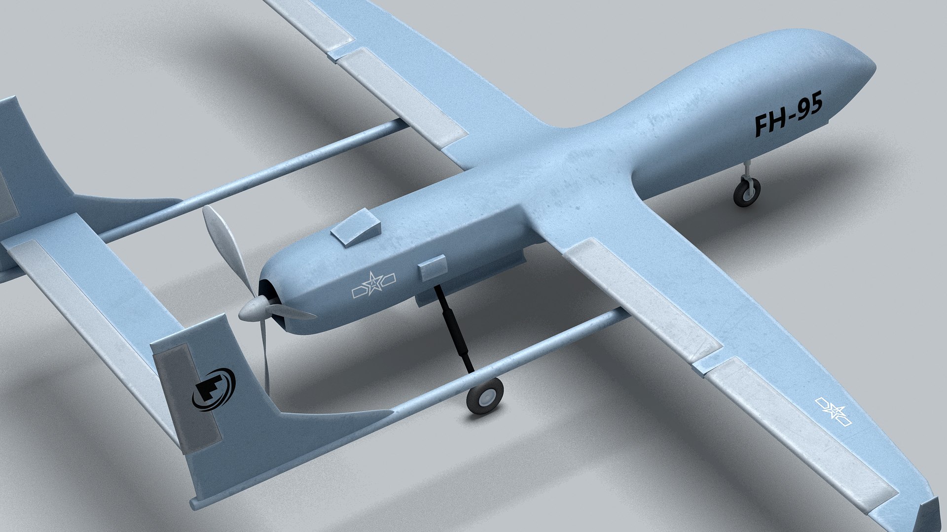 FH-95 UAV Model - TurboSquid 2108580