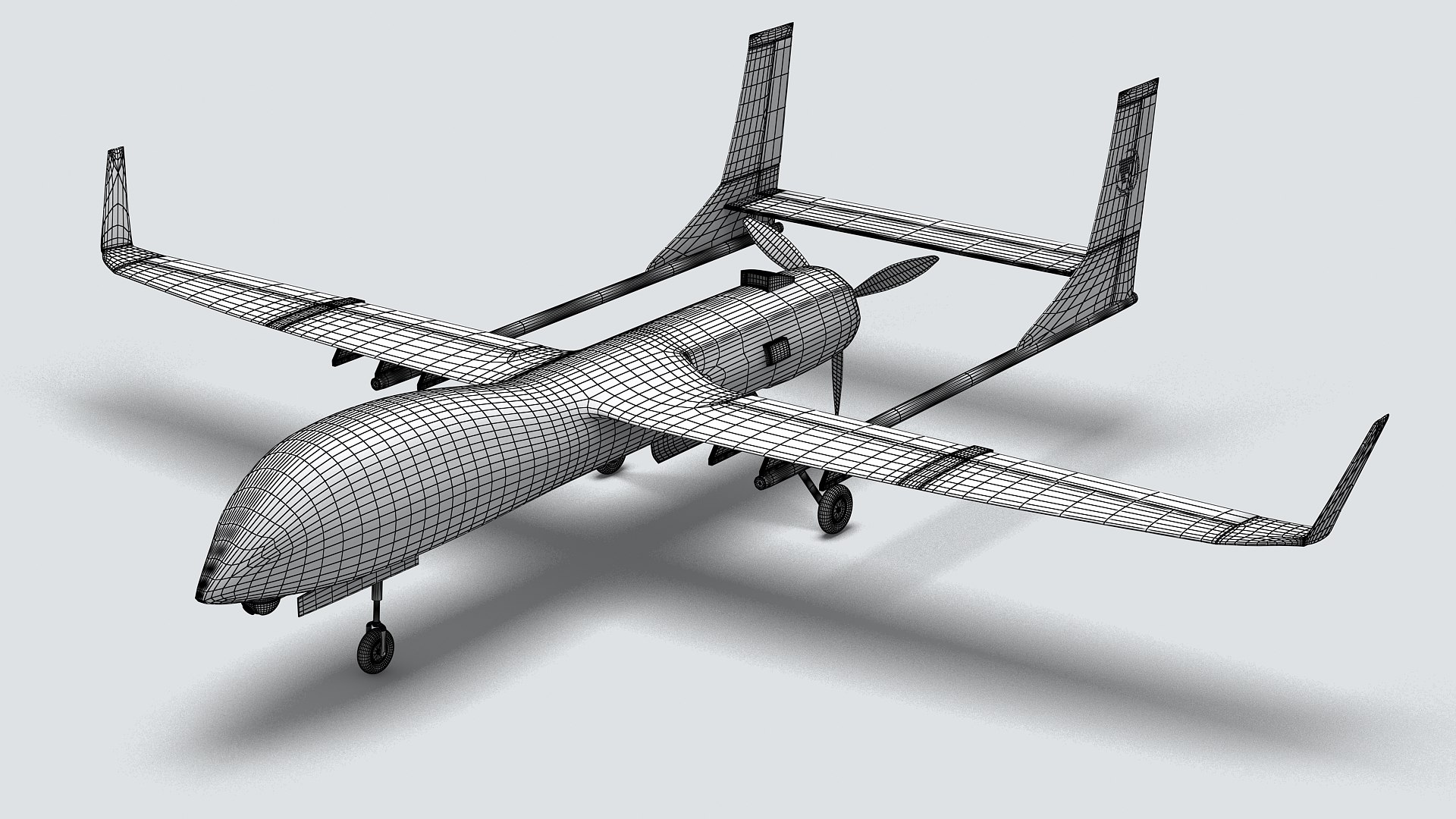 FH-95 UAV Model - TurboSquid 2108580