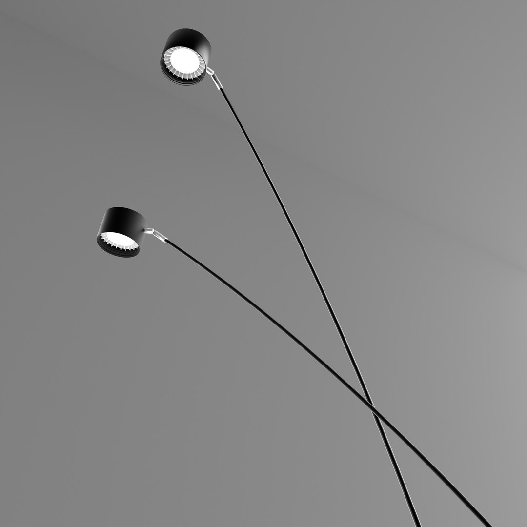 Sampei Floor Lamp Davide Groppi 3D - TurboSquid 2226428