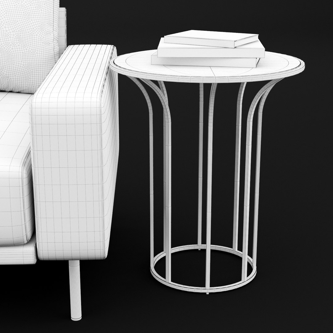 Chair table design model - TurboSquid 1523473