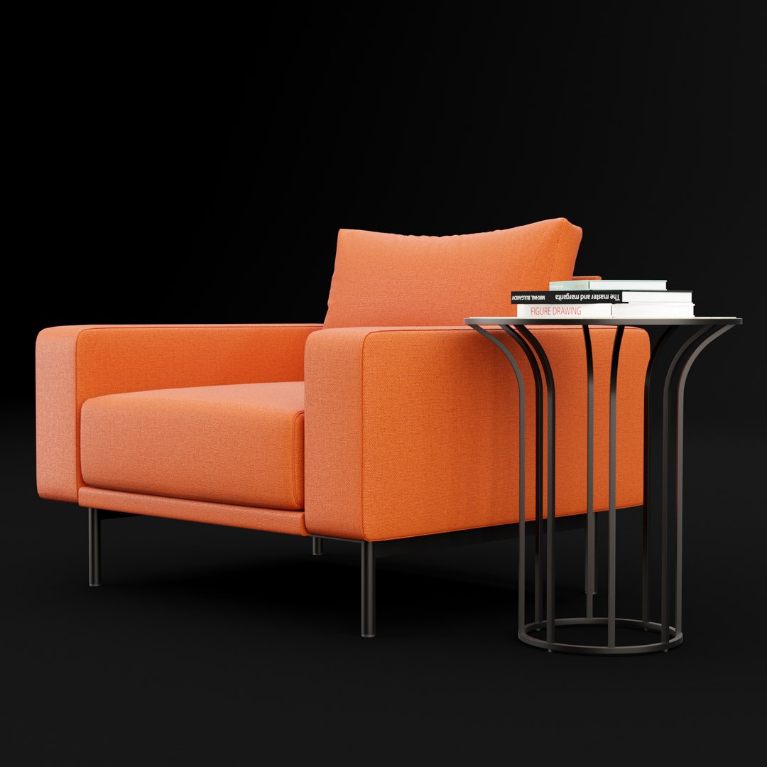 Chair table design model - TurboSquid 1523473