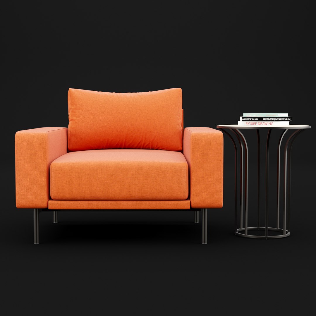 Chair table design model - TurboSquid 1523473