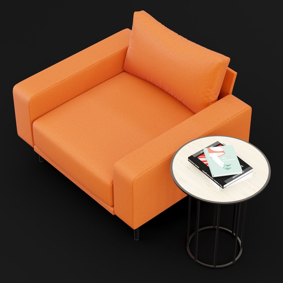 Chair table design model - TurboSquid 1523473