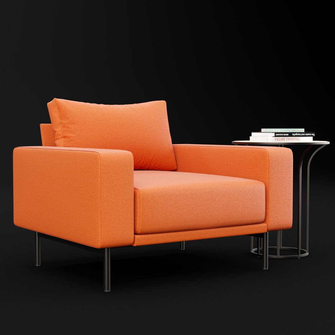 Chair table design model - TurboSquid 1523473