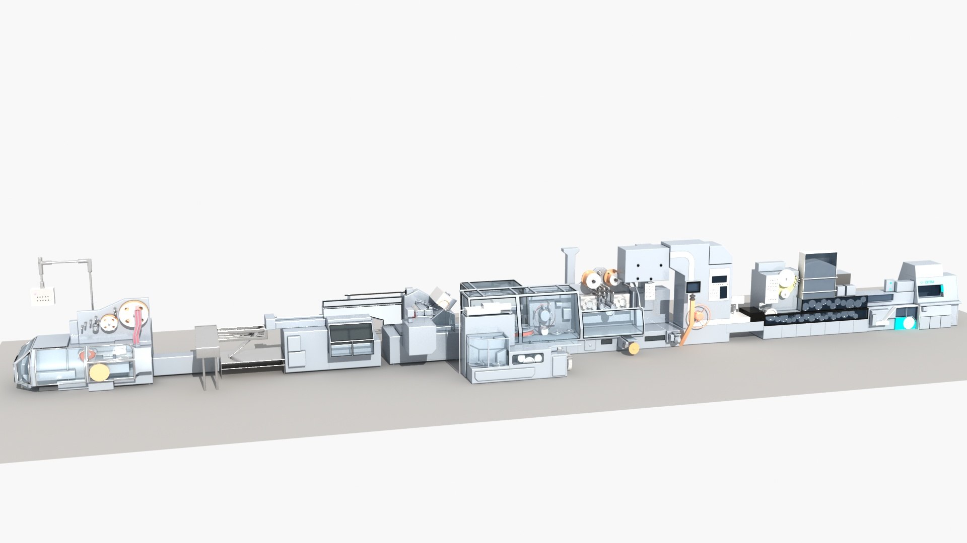 3D Model Production Line 02 - TurboSquid 1904684