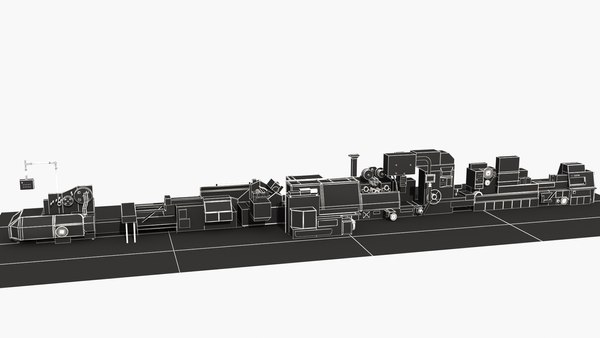 3D model Production line 02 - TurboSquid 1904684