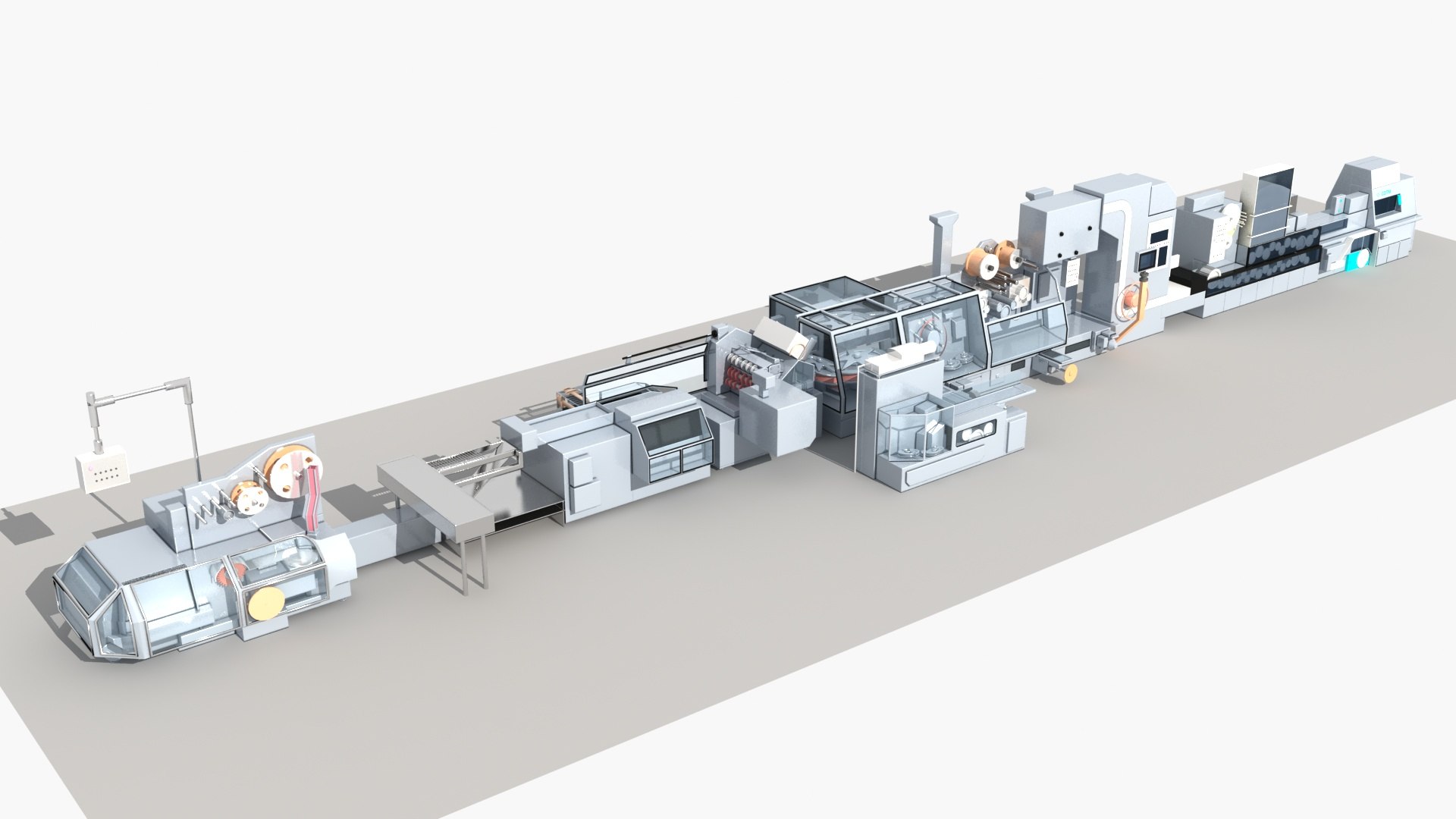3D Model Production Line 02 - TurboSquid 1904684