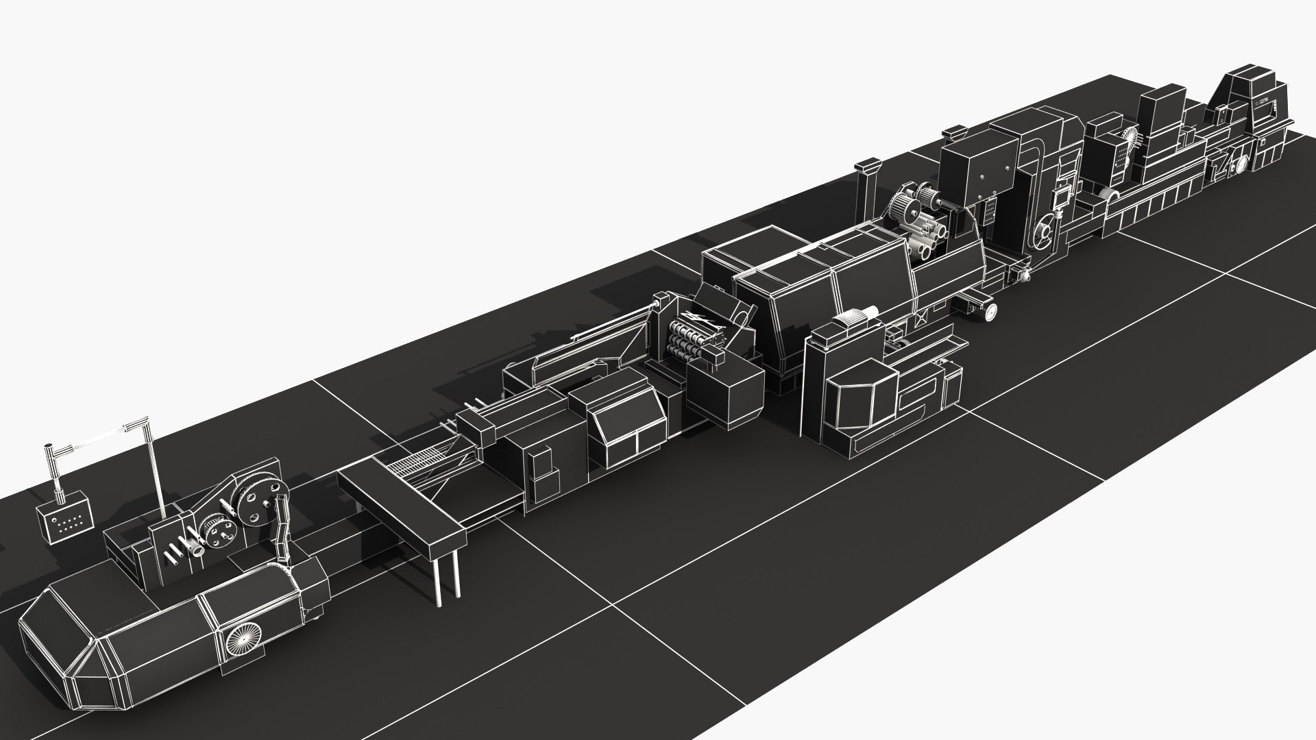 3D Model Production Line 02 - TurboSquid 1904684