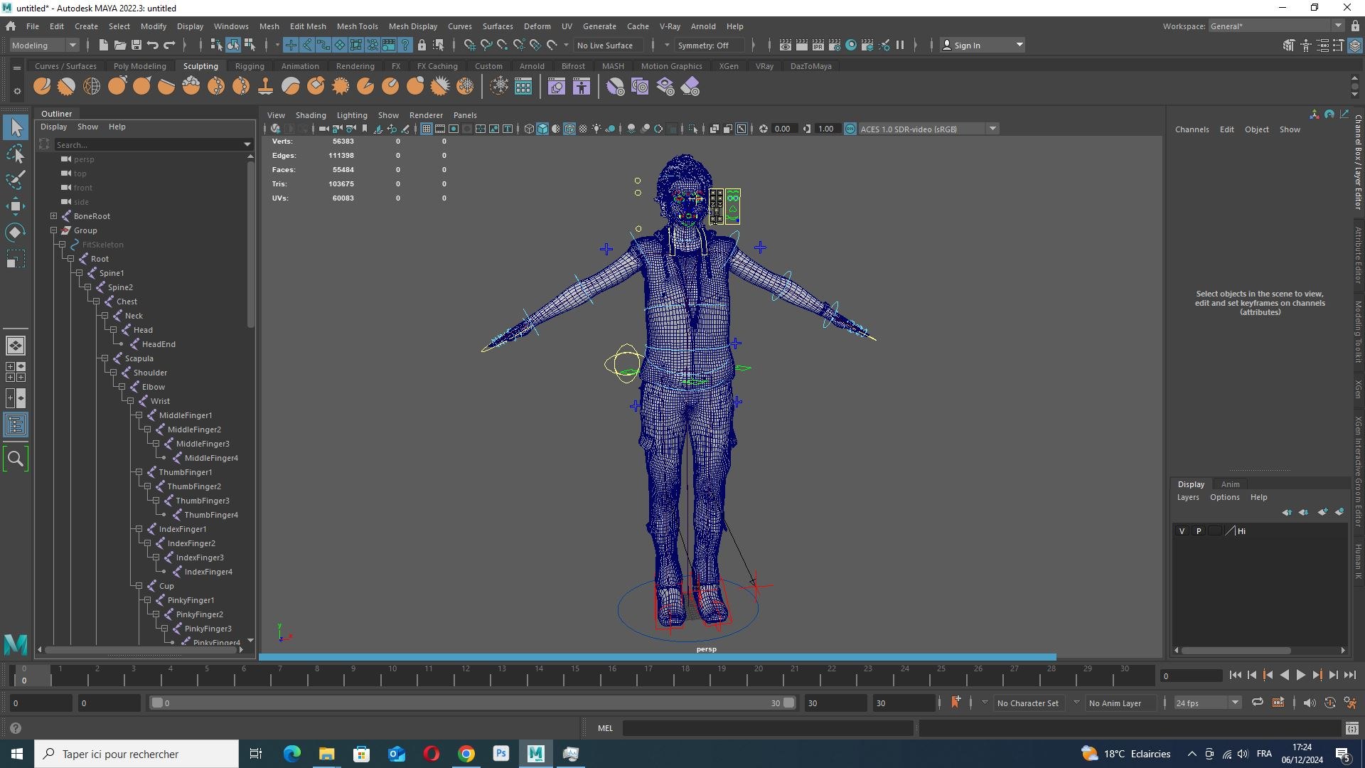 3D Realistic Female Adventurer 3D Model With Detailed Textures Model ...