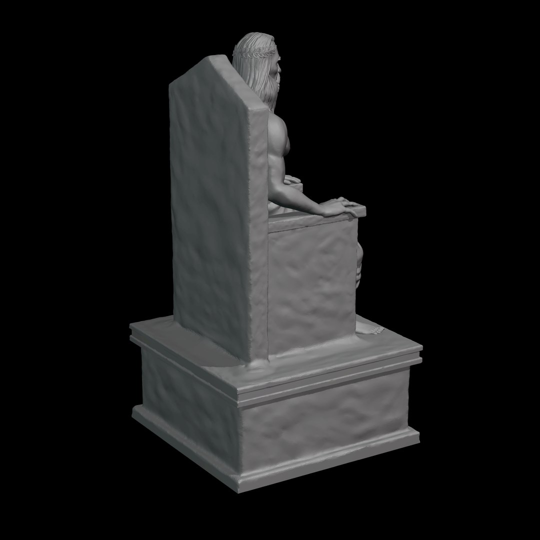 God Zeus 3D Model - TurboSquid 1346335