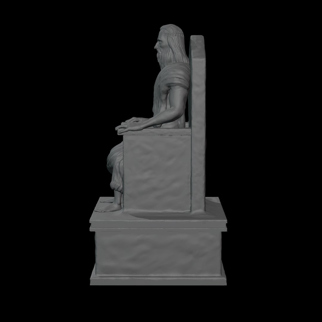 God Zeus 3D Model - TurboSquid 1346335