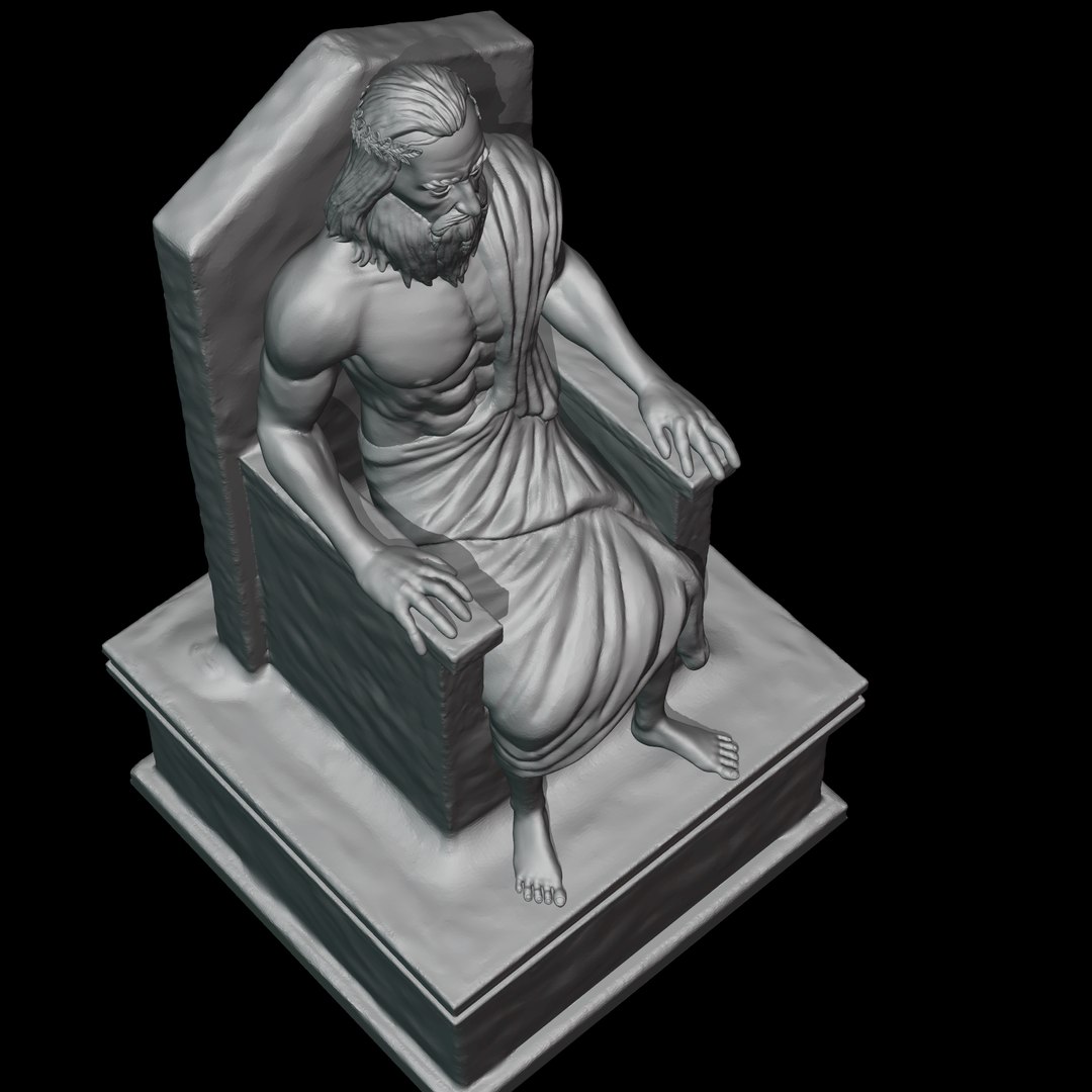 God Zeus 3D Model - TurboSquid 1346335