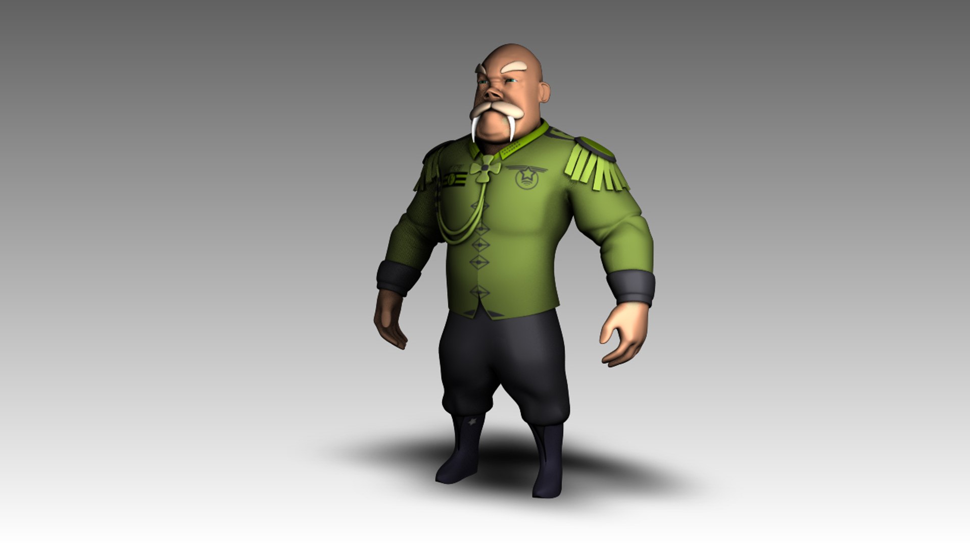 3d Model Takku Character 2014