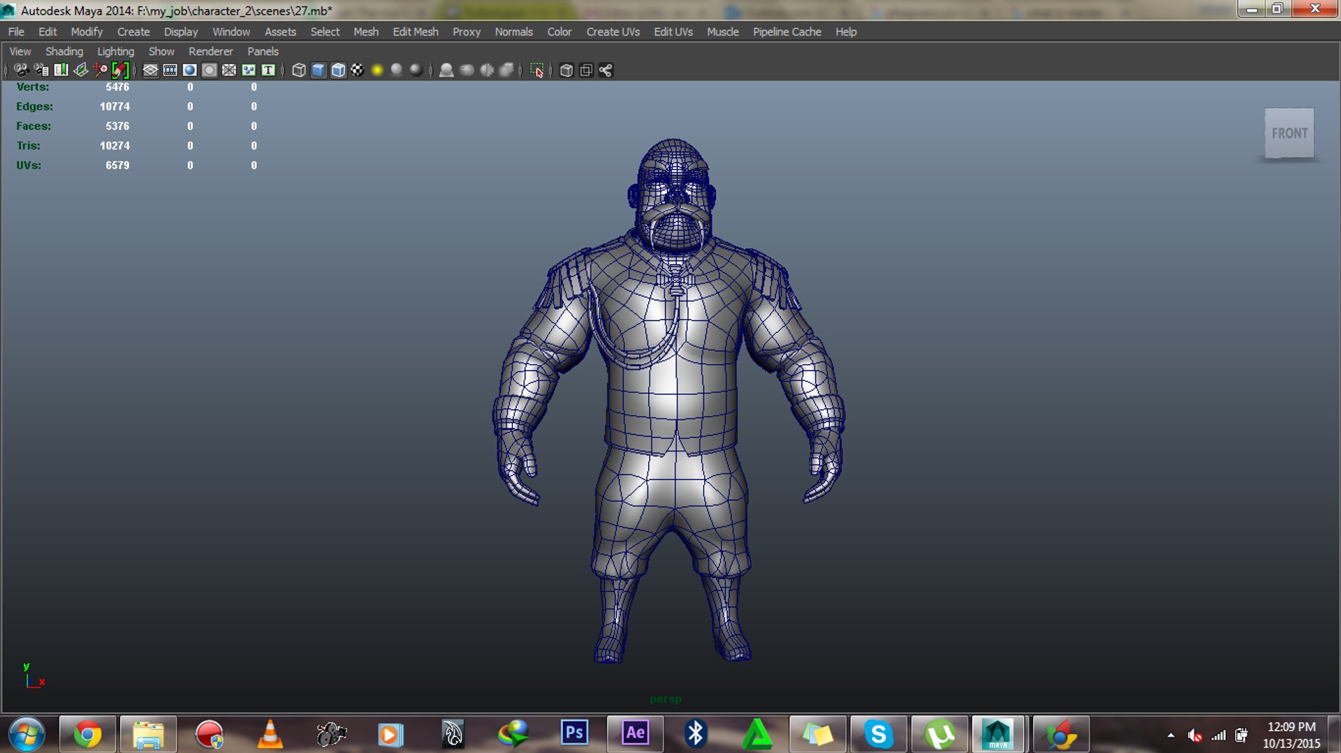 3d Model Takku Character 2014
