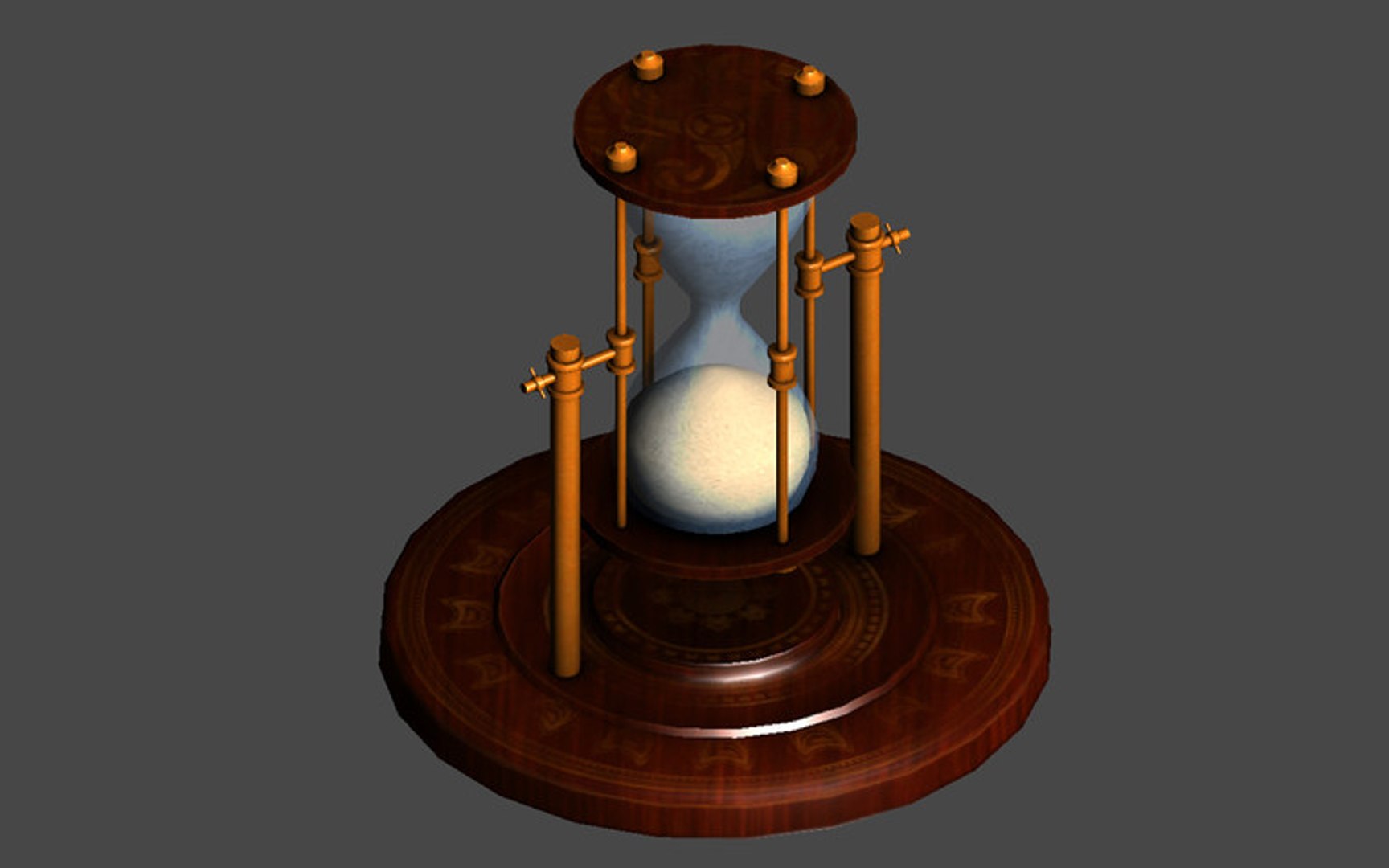 Sand Clock Time 3d Model