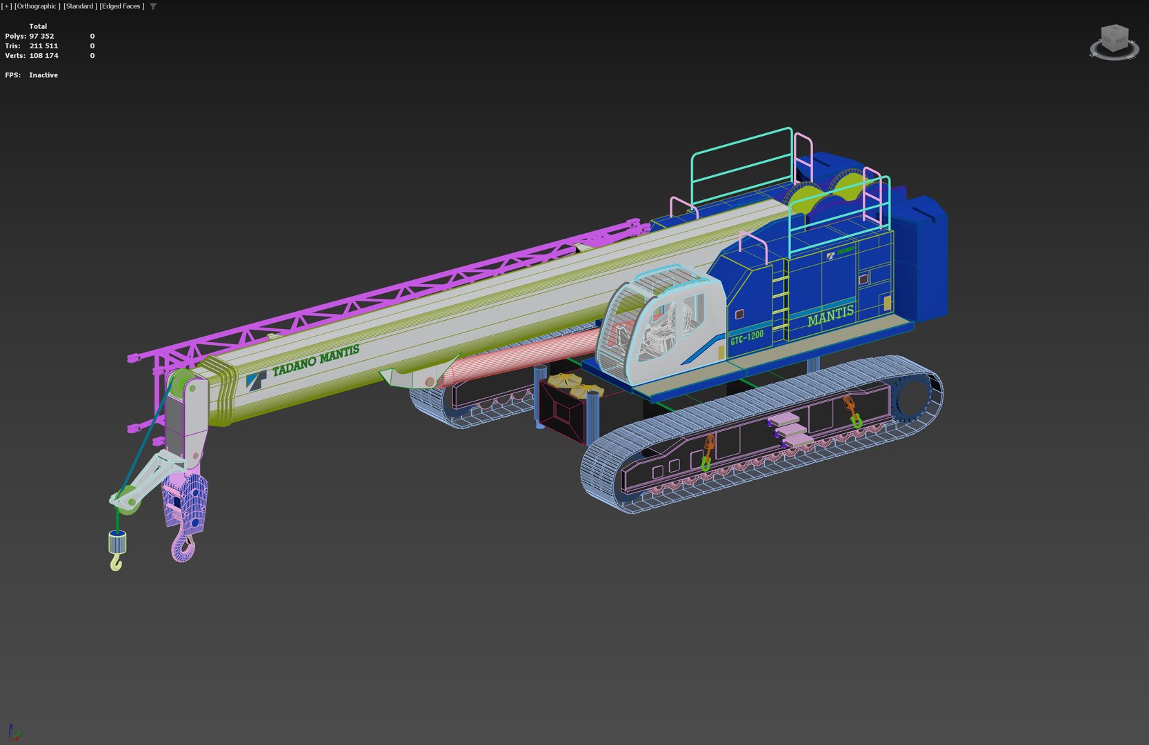 3D Mantis GTC-1200 - TurboSquid 2183610