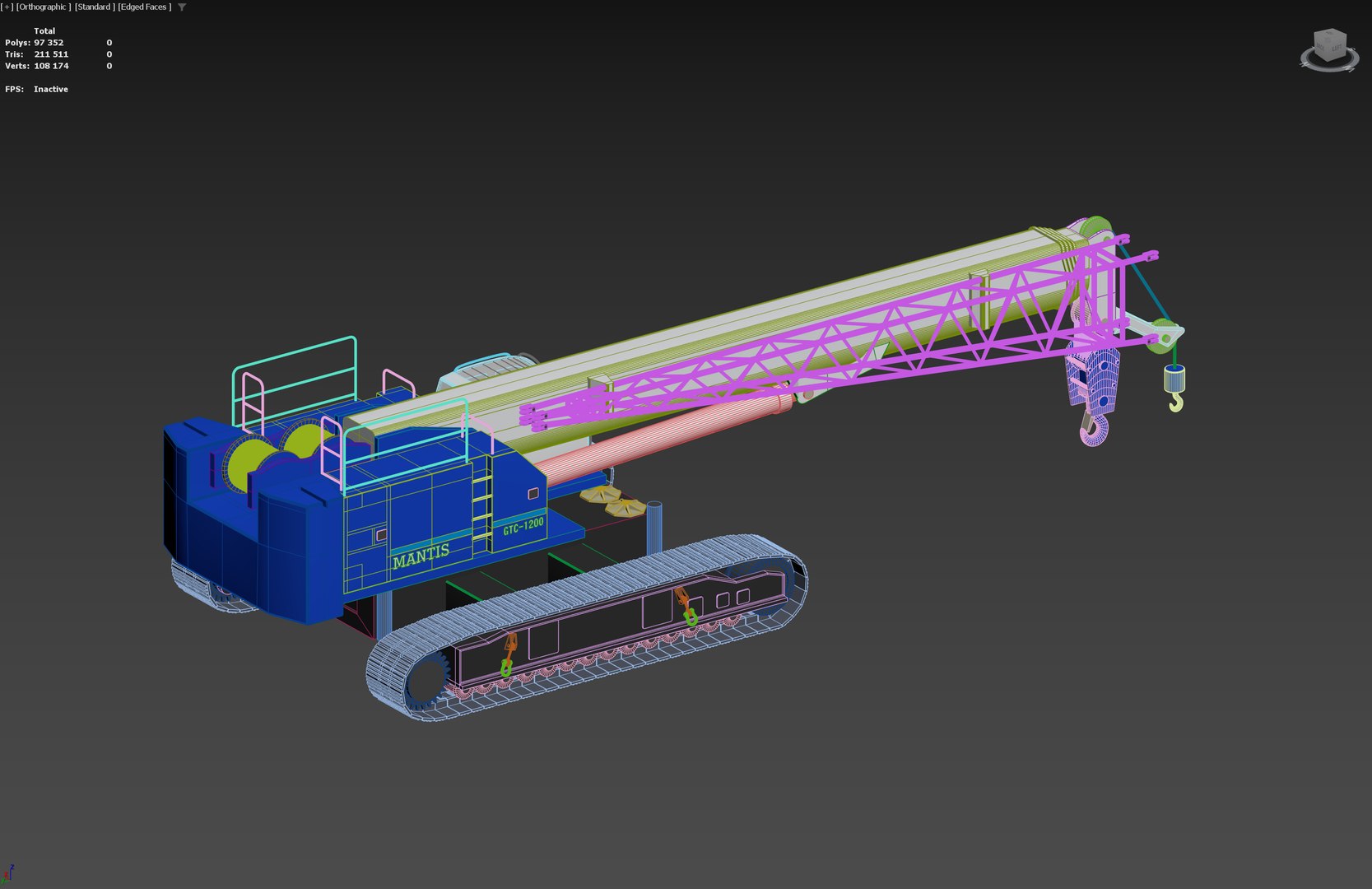 3D Mantis GTC-1200 - TurboSquid 2183610
