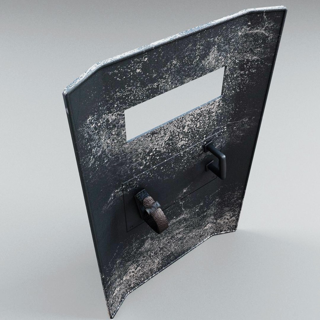 3d Model Riot Shield V2