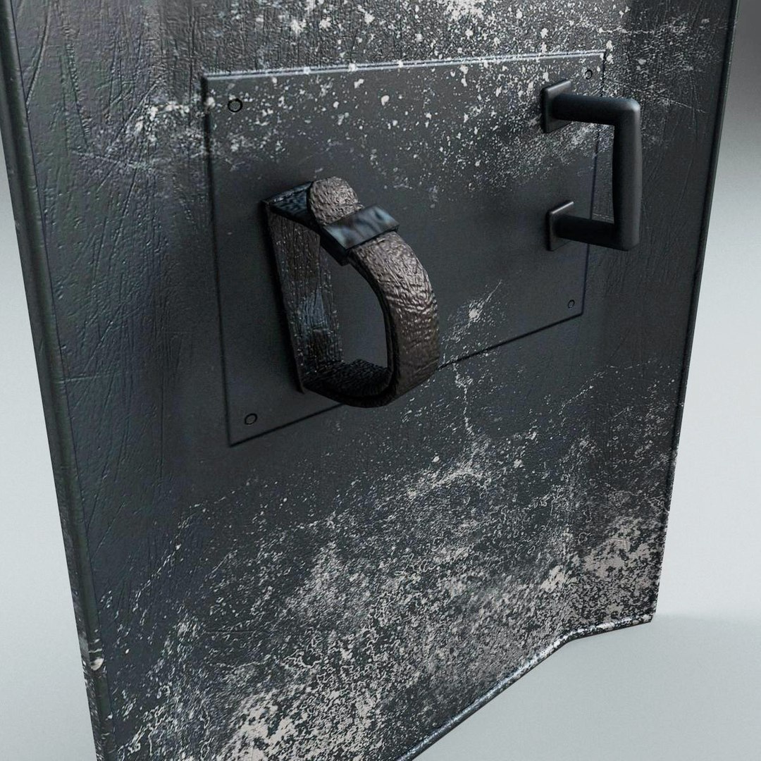 3d Model Riot Shield V2