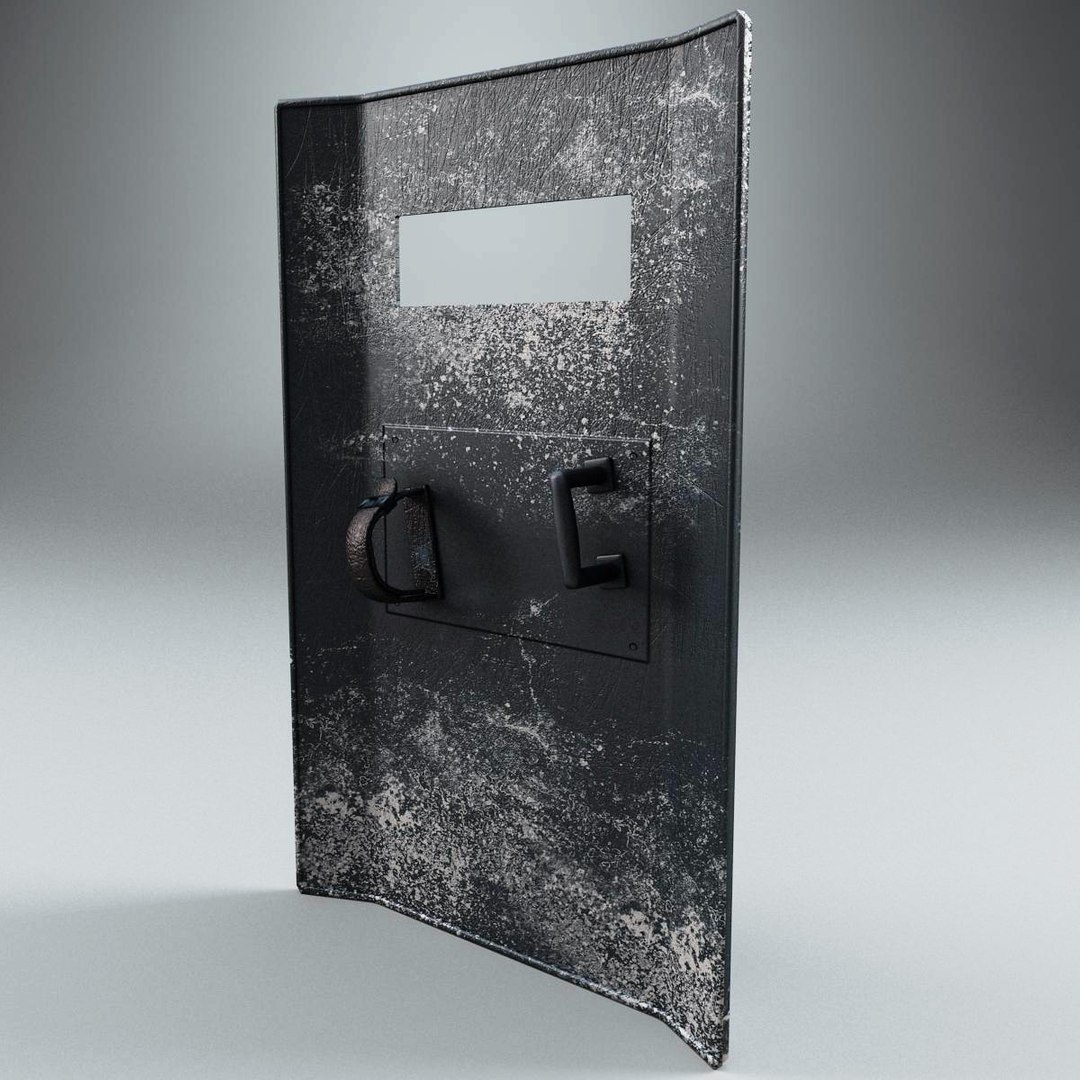 3d Model Riot Shield V2