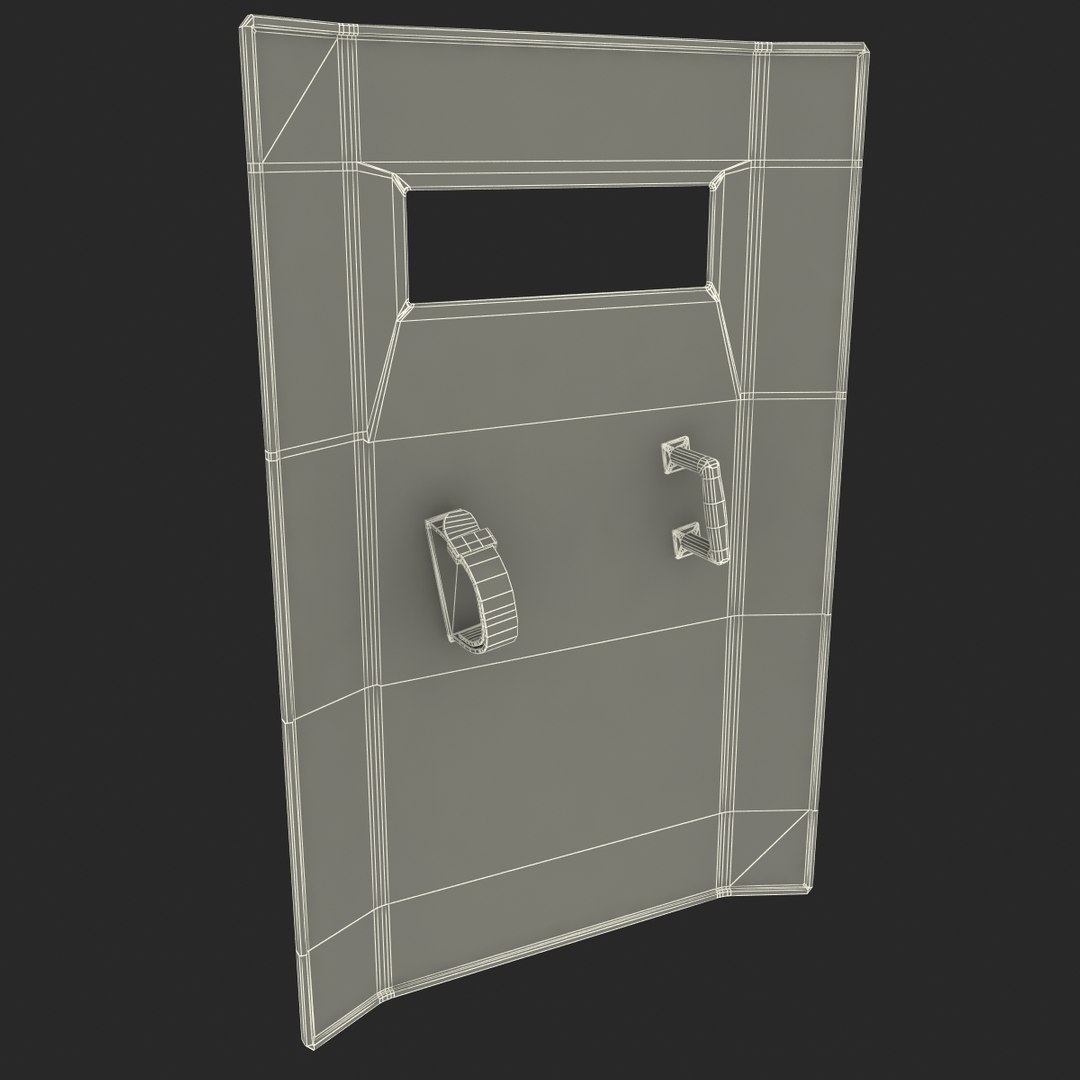 3d Model Riot Shield V2