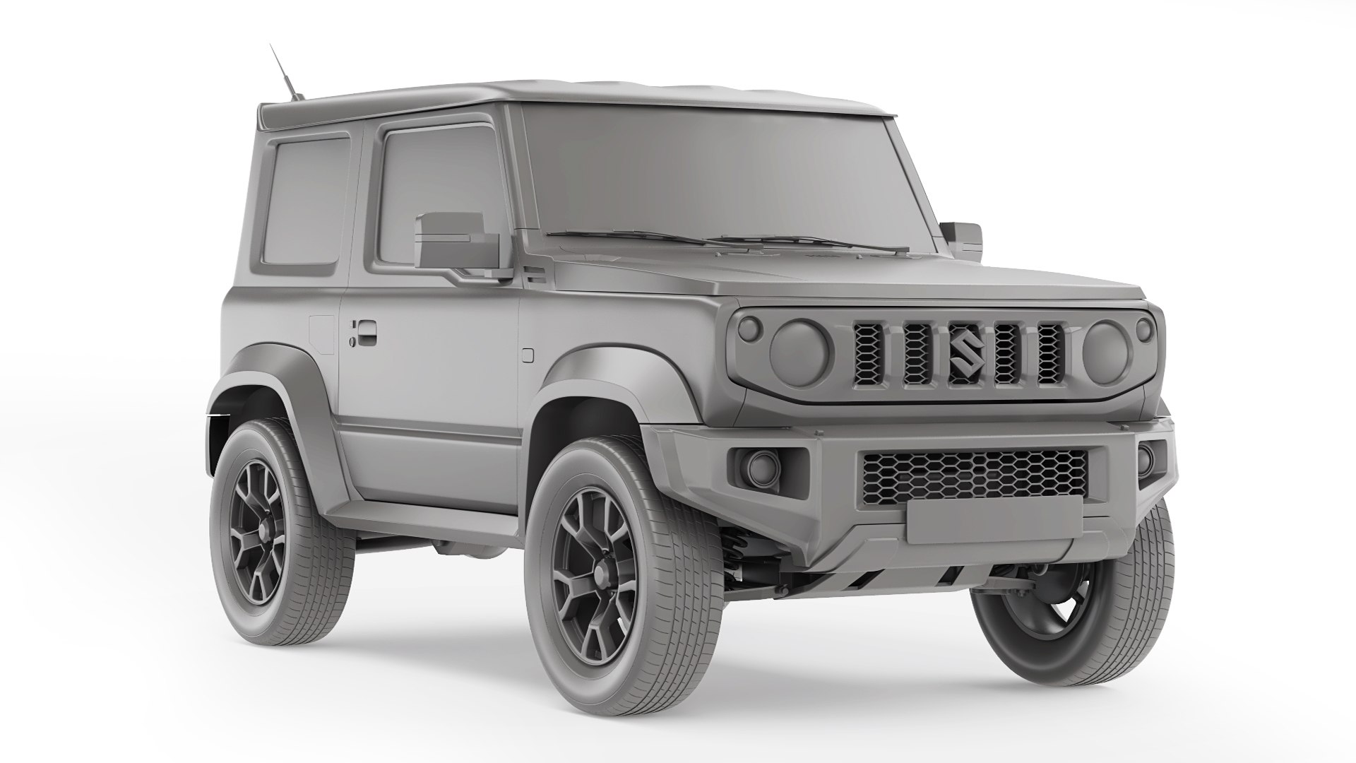 Suzuki Jimny 2019 3D Model - TurboSquid 2353364