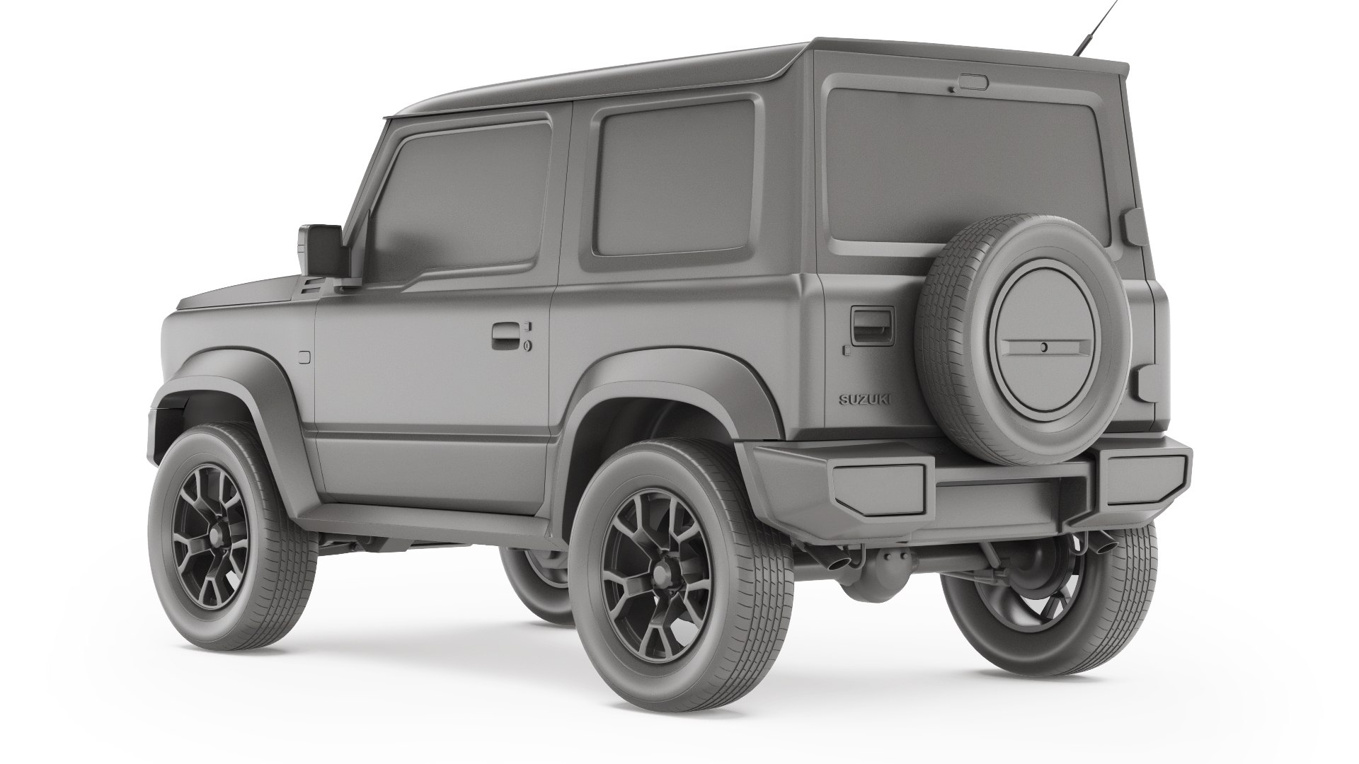 Suzuki Jimny 2019 3D Model - TurboSquid 2353364
