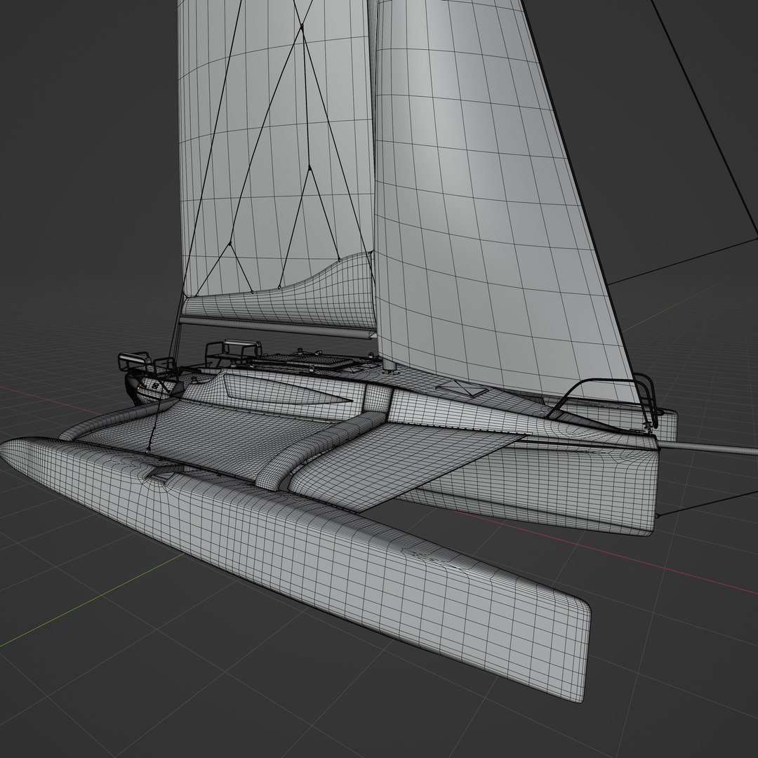 Corsair 970 MARINE Trimaran 3D model - TurboSquid 2001243