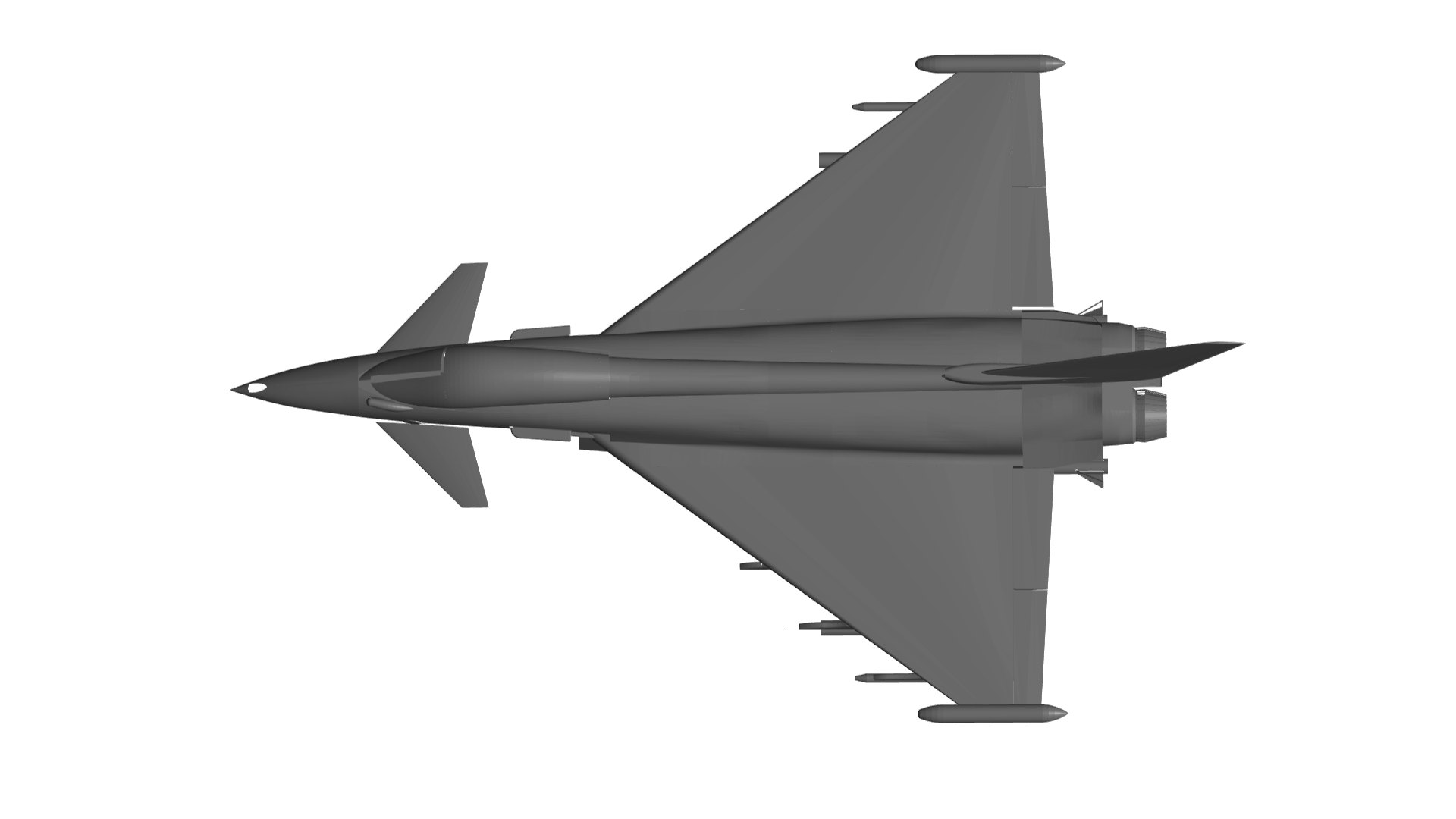 Eurofighter EF-2000 3D - TurboSquid 1986851