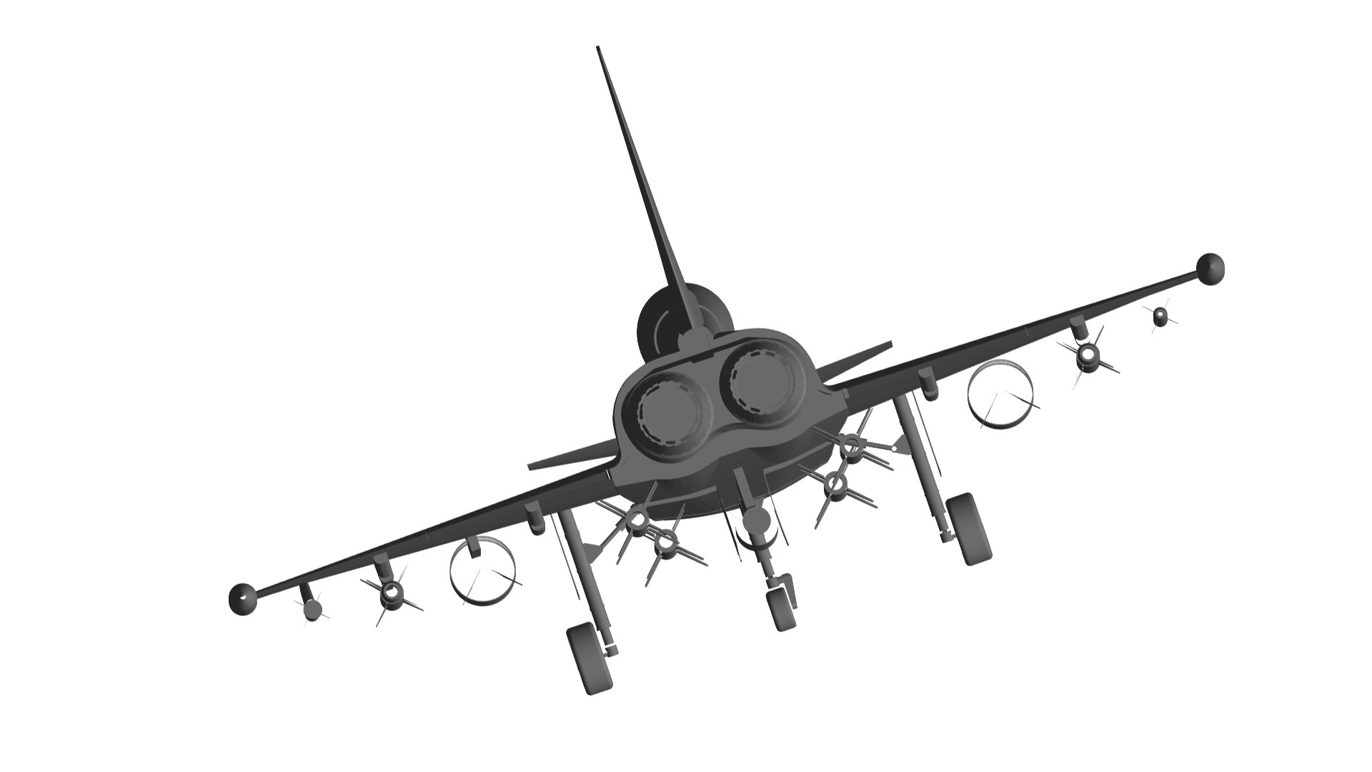Eurofighter EF-2000 3D - TurboSquid 1986851