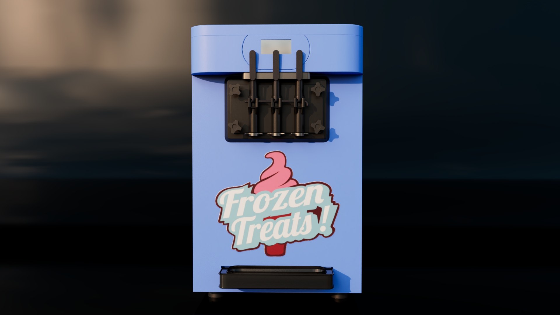3D Ice Cream Machine - TurboSquid 2264425