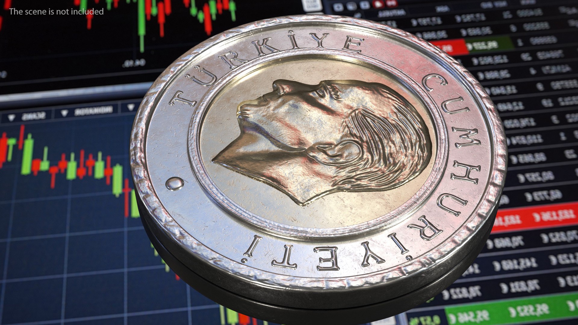 Coin 50 Kurus From Turkey 3D Model - TurboSquid 1985444