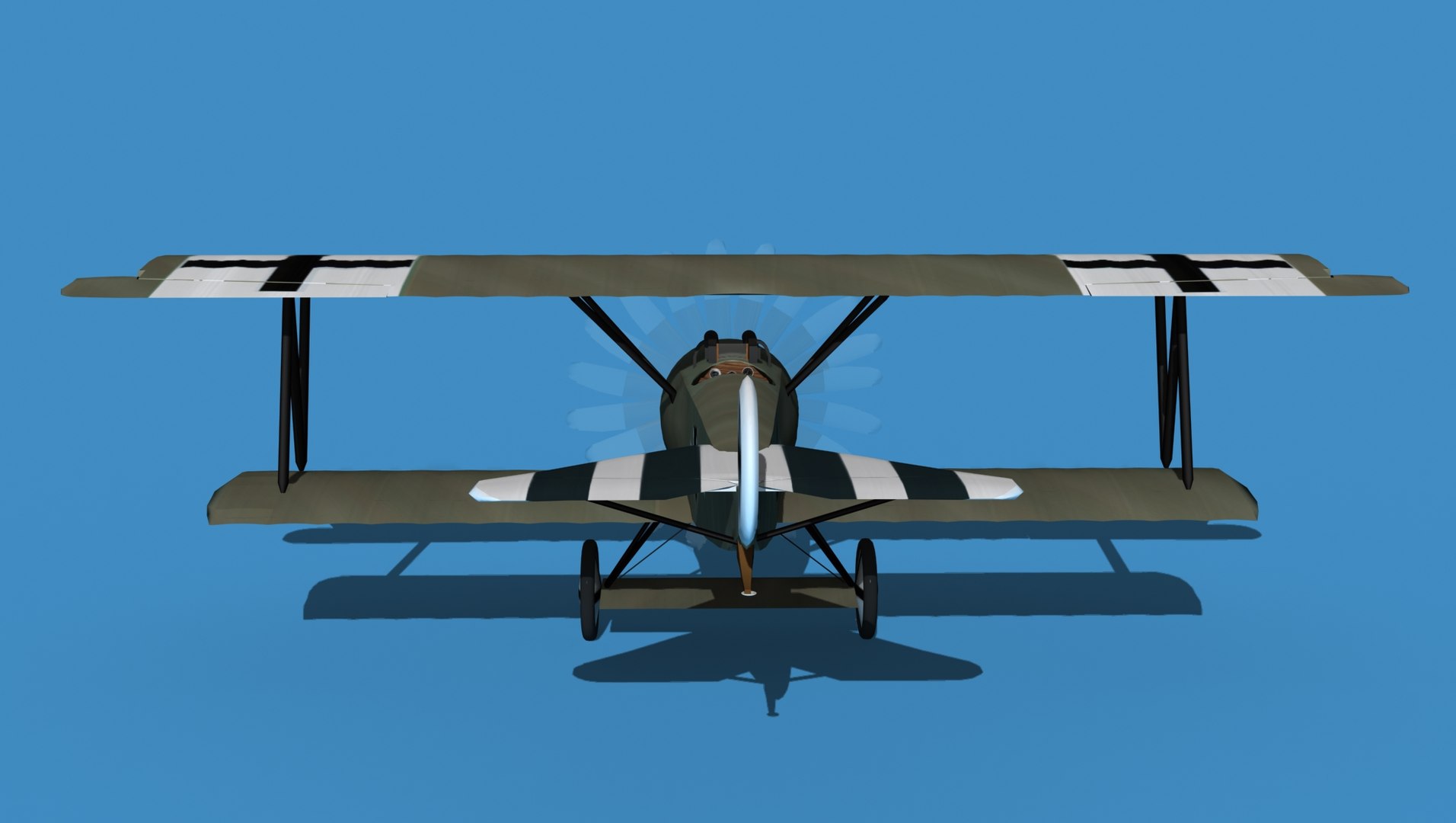 3D Fokker D-VI V11 Model - TurboSquid 1919430