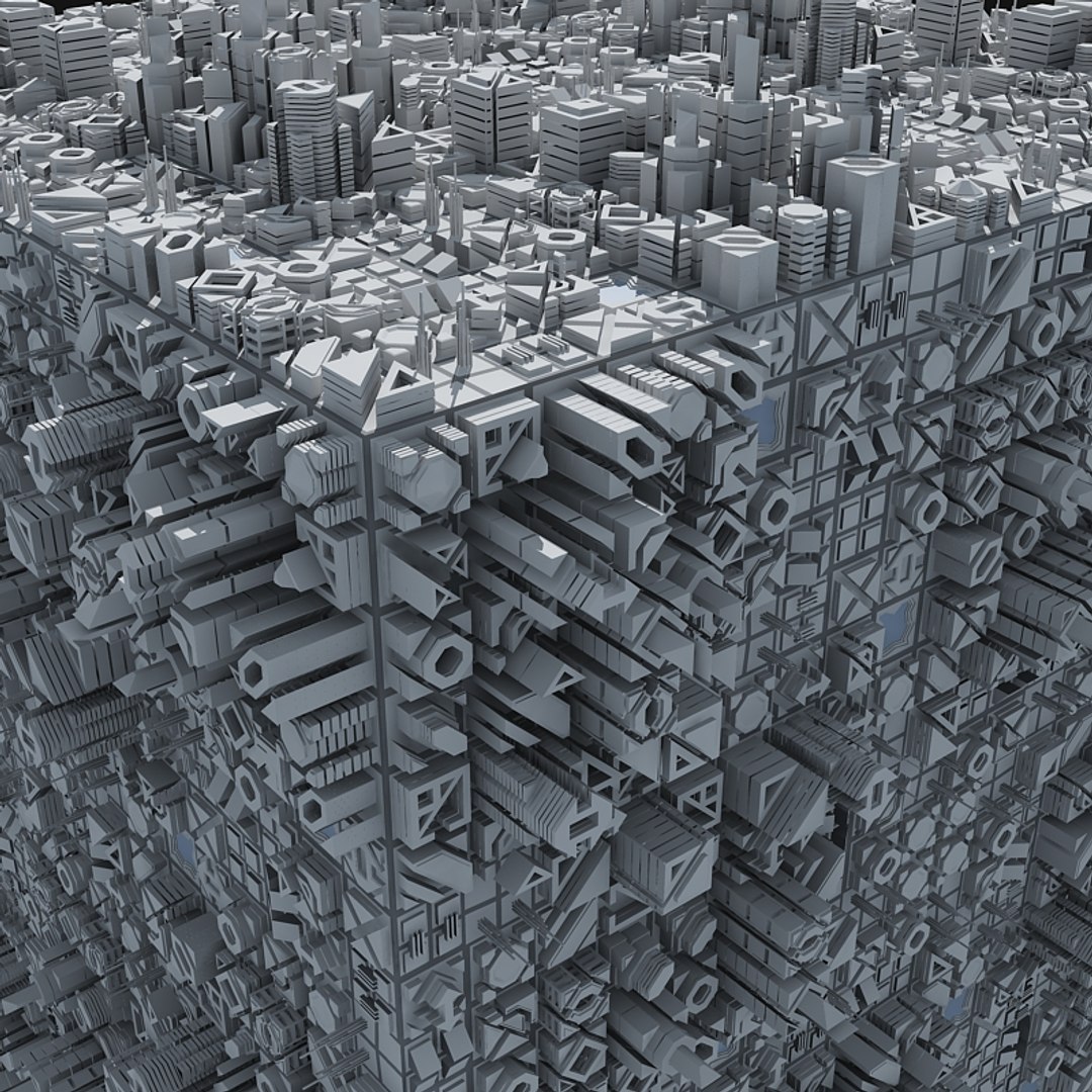 Sci-fi Space Cube Max