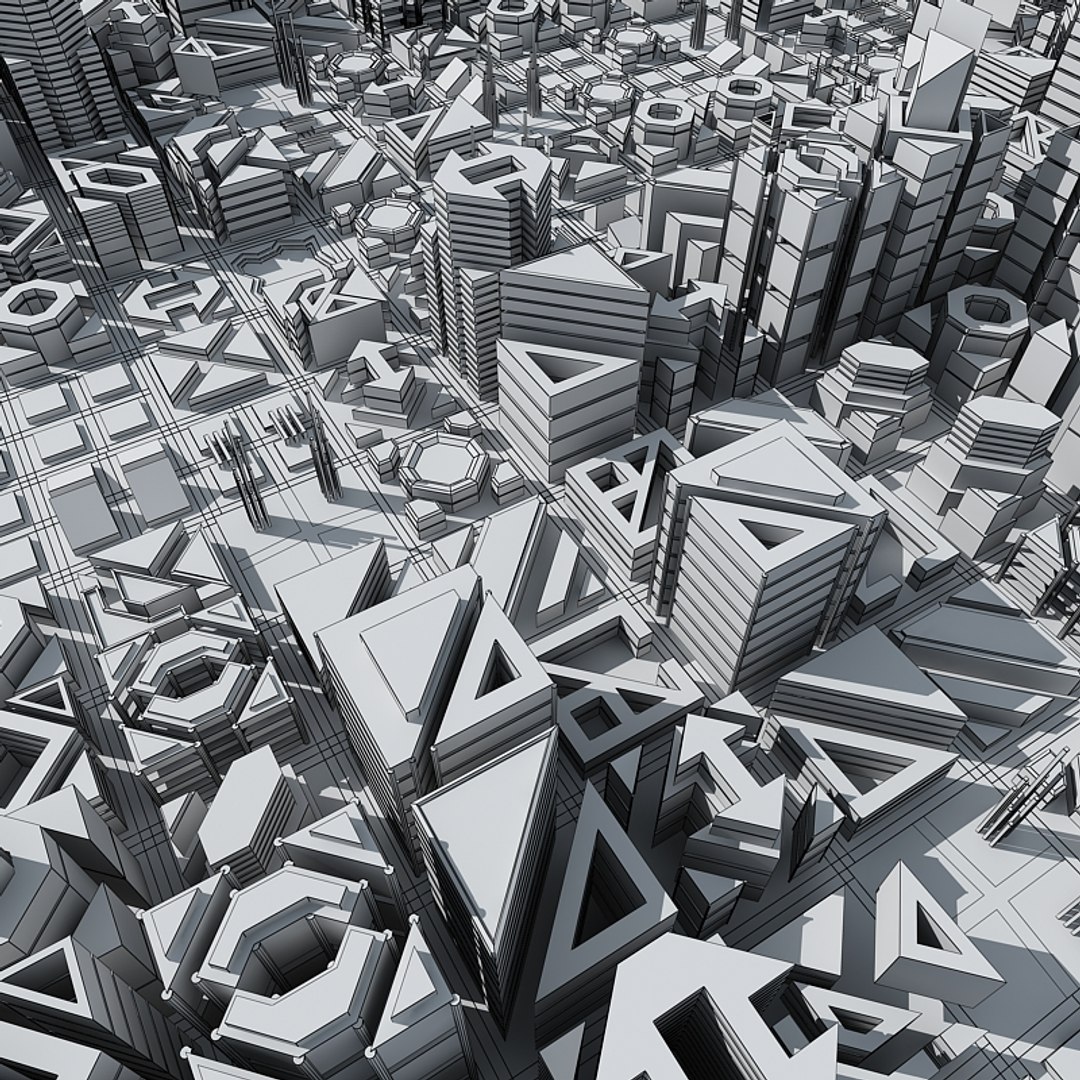 Sci-fi Space Cube Max