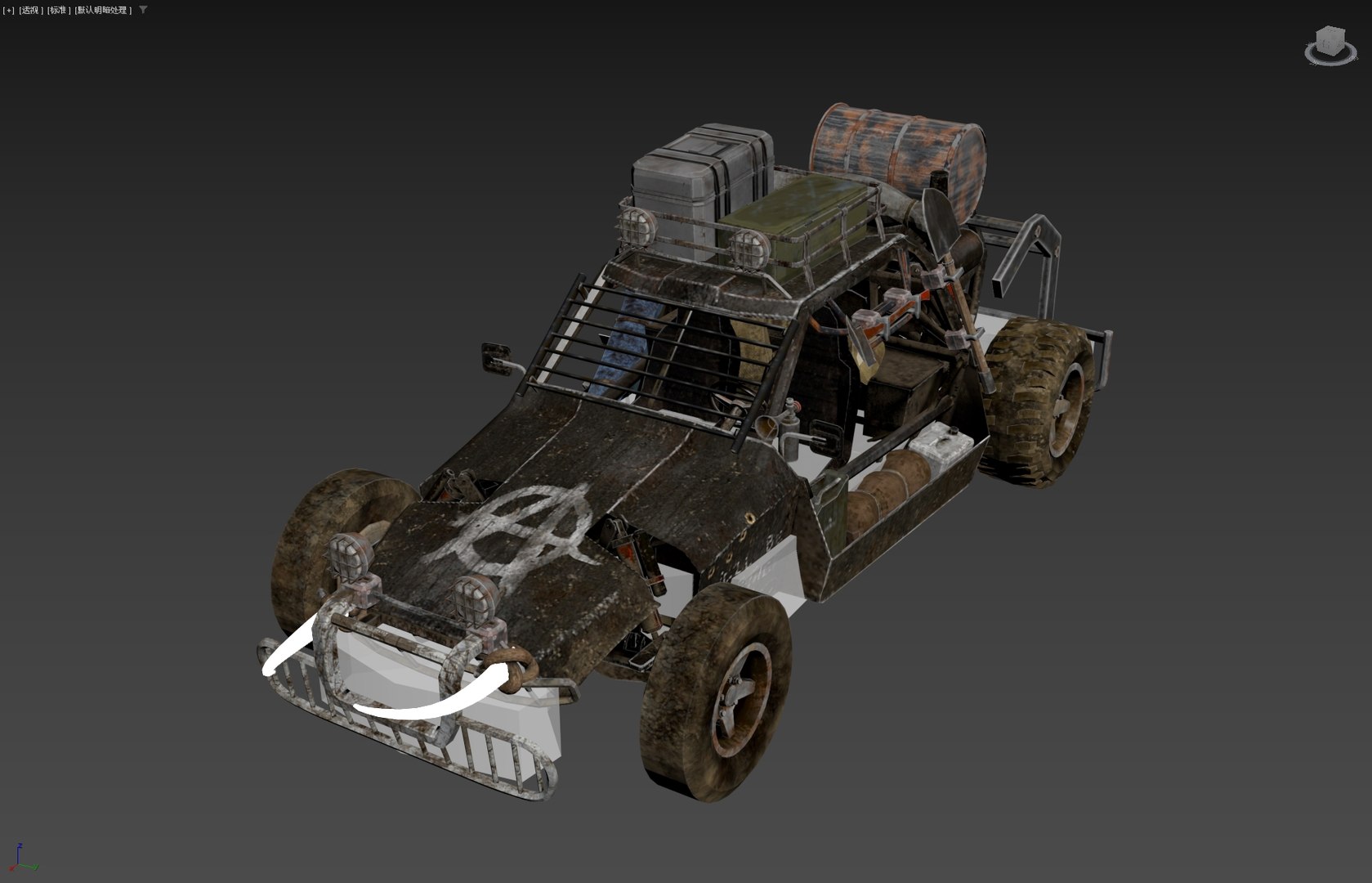 3D Model Doomsday Buggy - TurboSquid 2418155