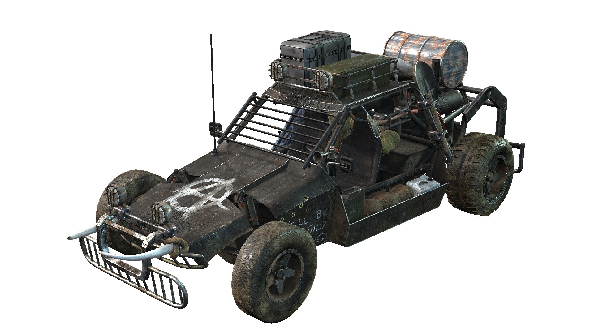 3D Model Doomsday Buggy - TurboSquid 2418155